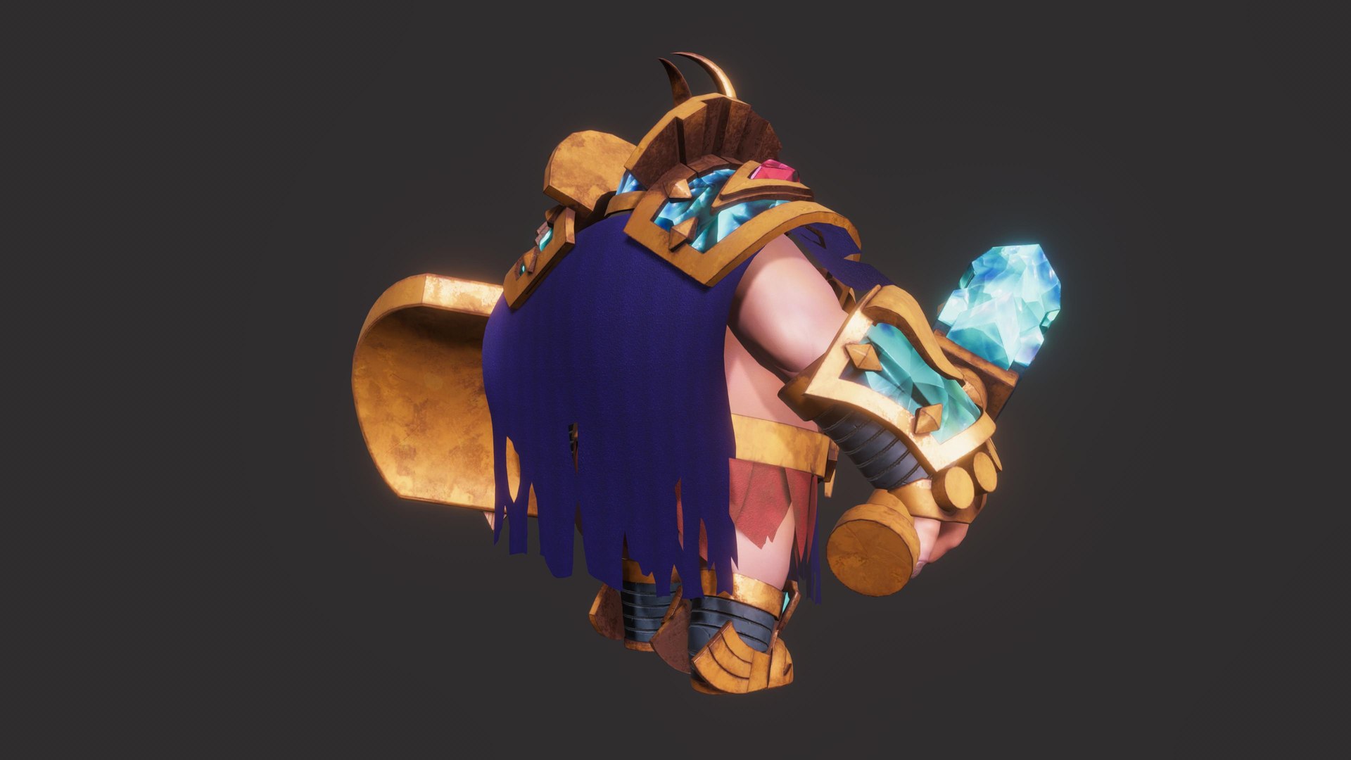 3d Game Ready Dwarf Character Rigged 3D Model - TurboSquid 2145239