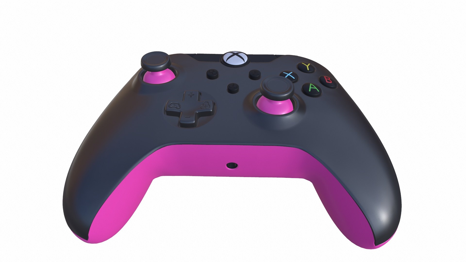 3D PDP Wired Controller Fuse Black For Xbox Model - TurboSquid 2374193