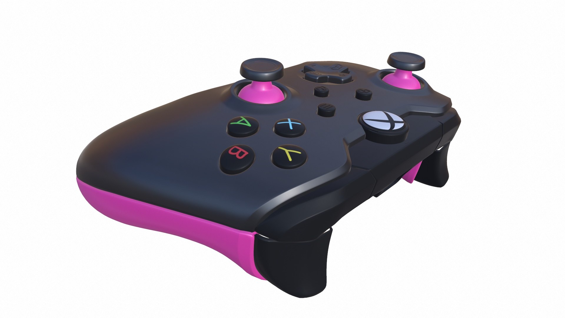 3D PDP Wired Controller Fuse Black For Xbox Model - TurboSquid 2374193