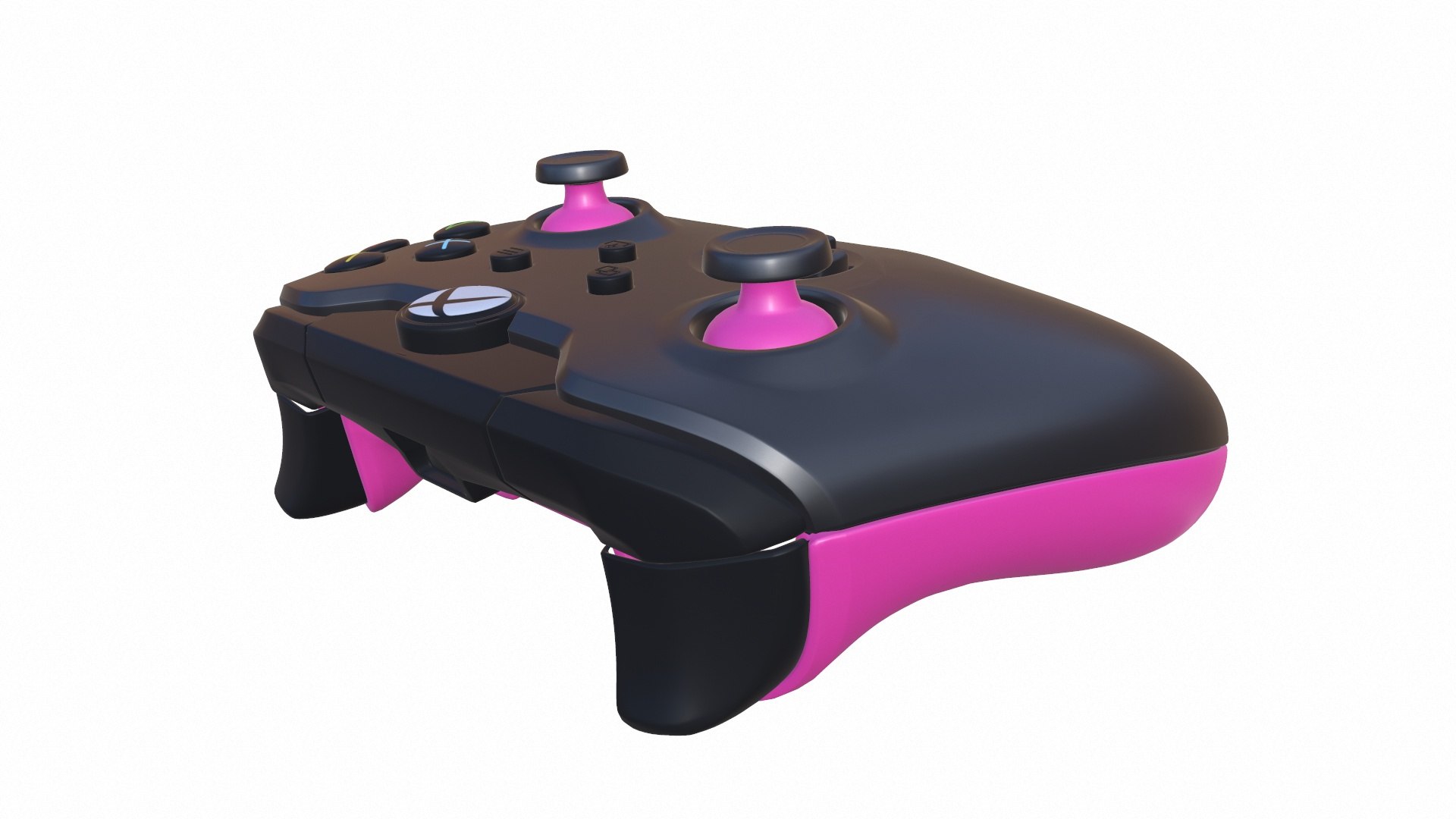 3D PDP Wired Controller Fuse Black For Xbox Model - TurboSquid 2374193