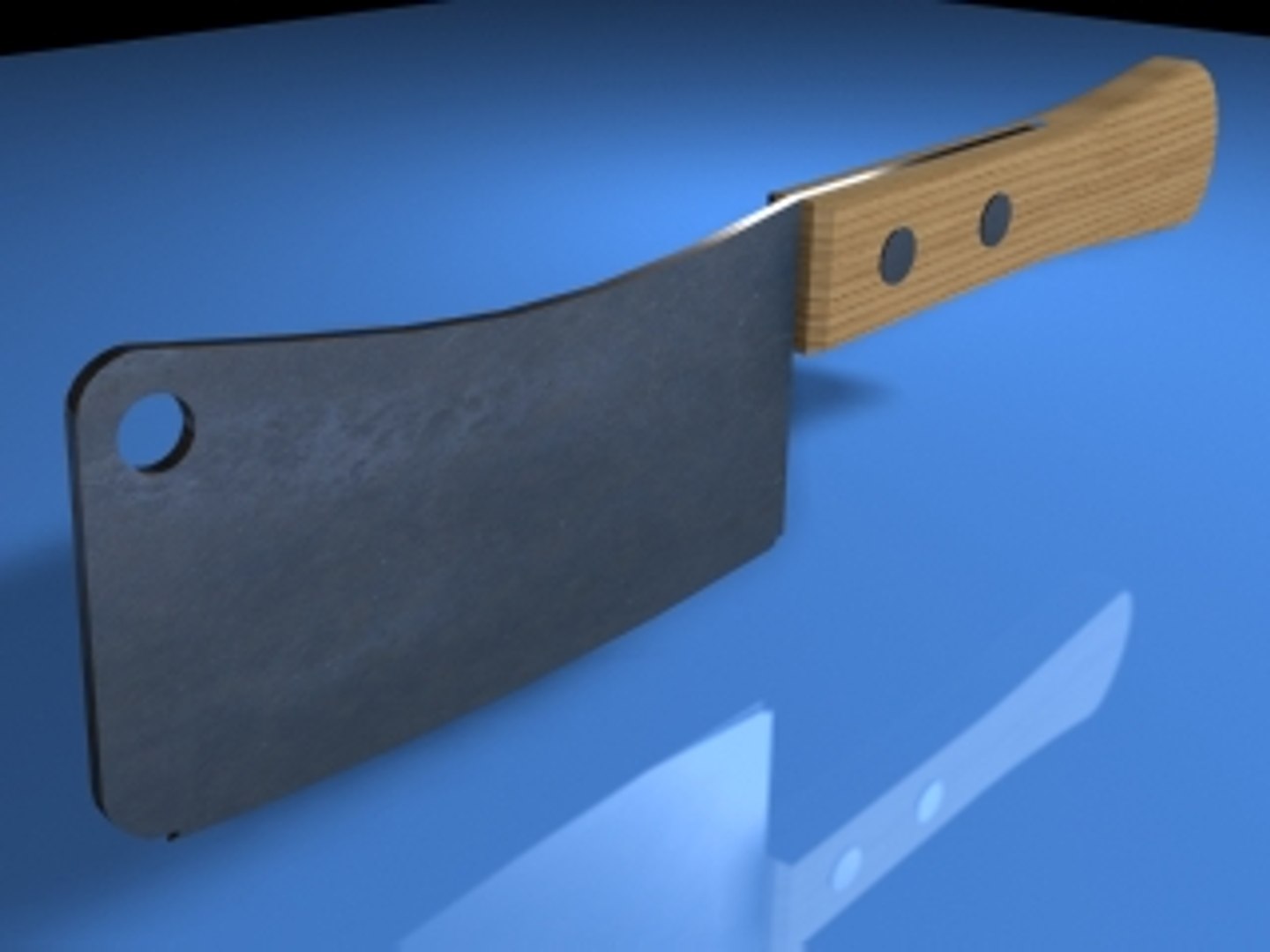 3d Kitchen Knife Model