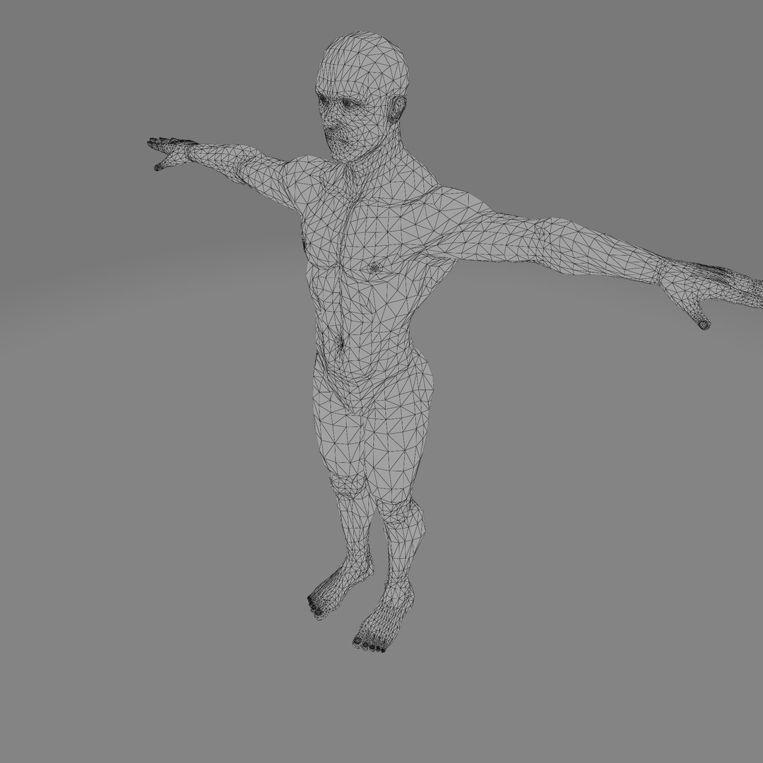 3D Basic Man With Over 300 Animations - TurboSquid 1842305