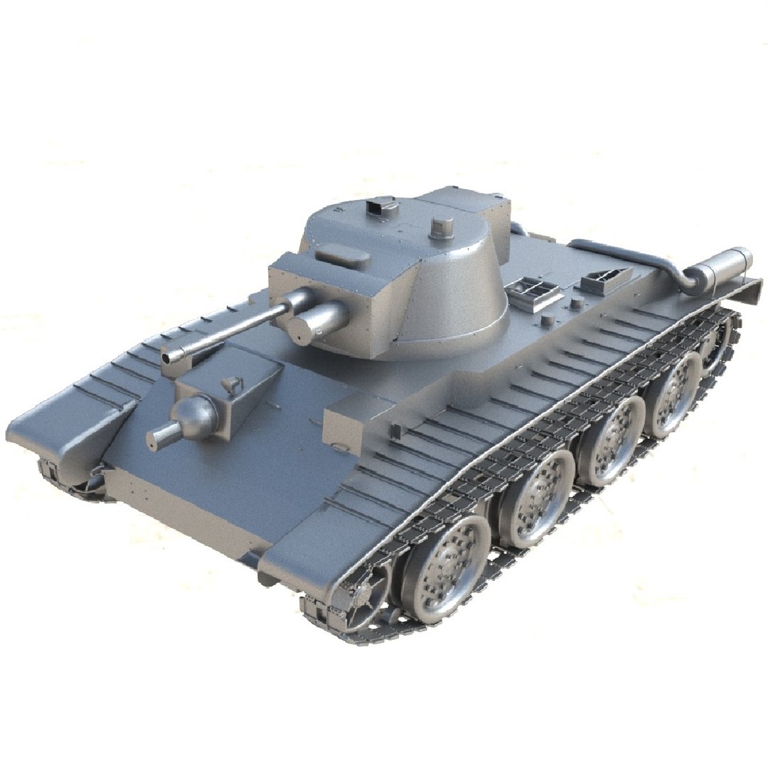 3D Model 10TP Tank - TurboSquid 2270886