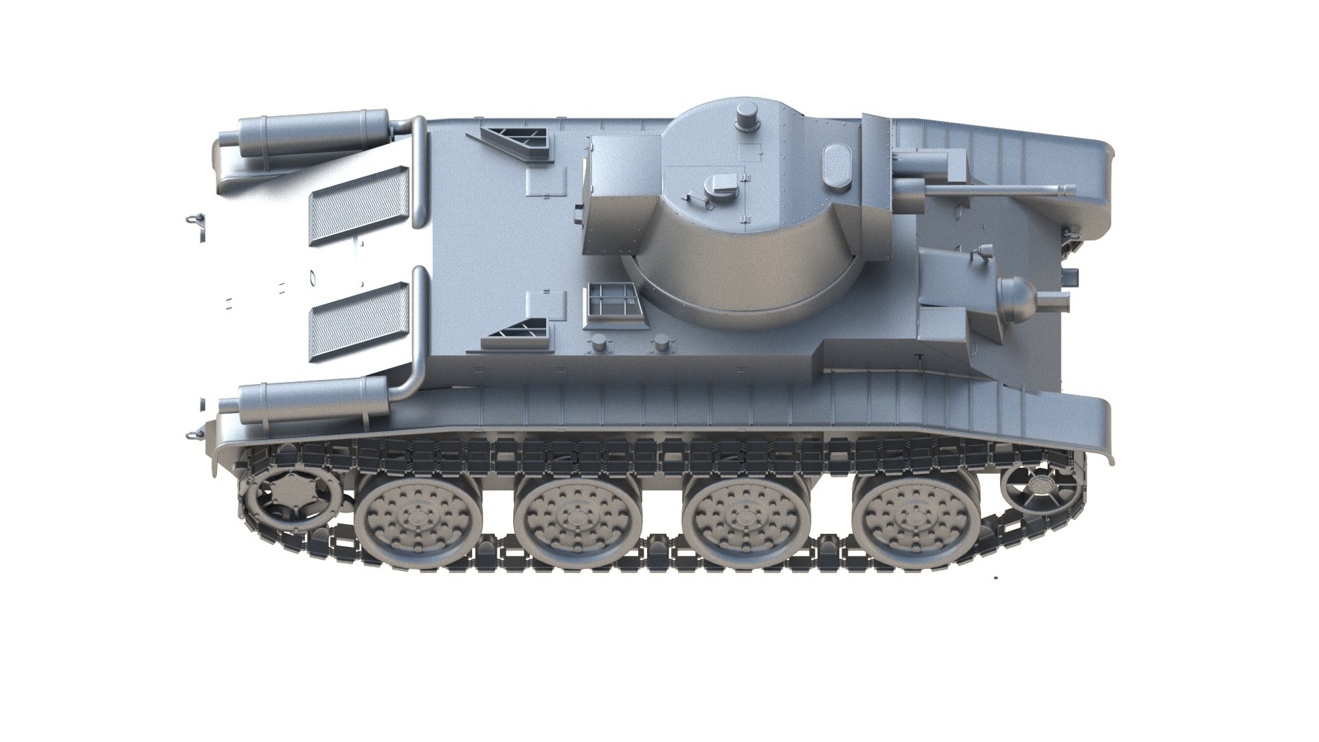 3D Model 10TP Tank - TurboSquid 2270886