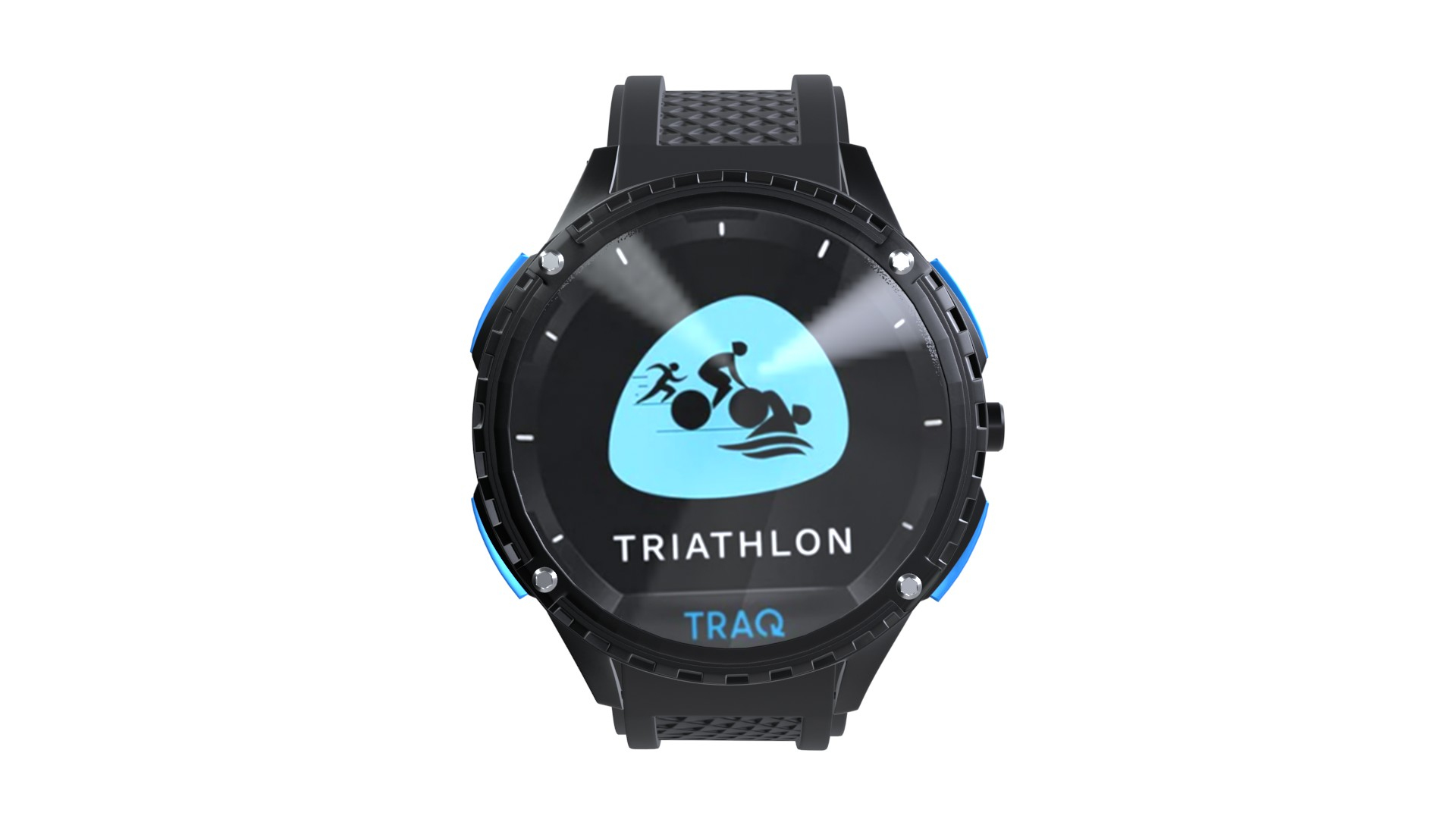Titan TraQ Triathlon - Blue 3D Model - TurboSquid 1946365
