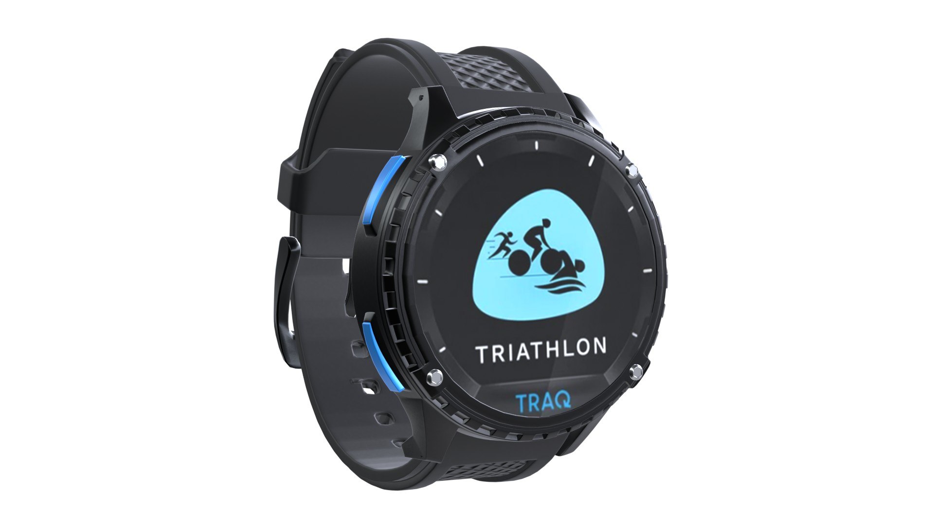 Titan TraQ Triathlon - Blue 3D Model - TurboSquid 1946365