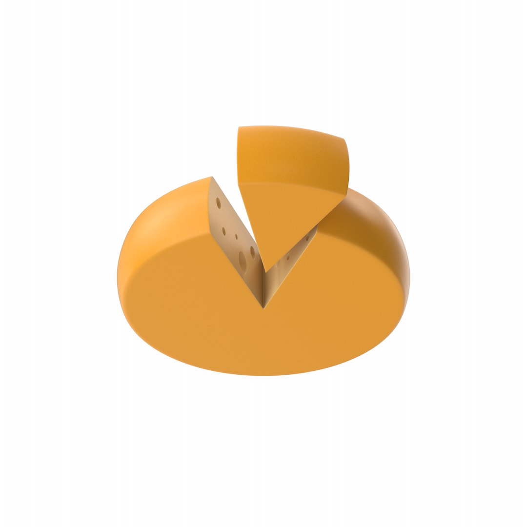 Cheese Wheel 3D Model - TurboSquid 2137005