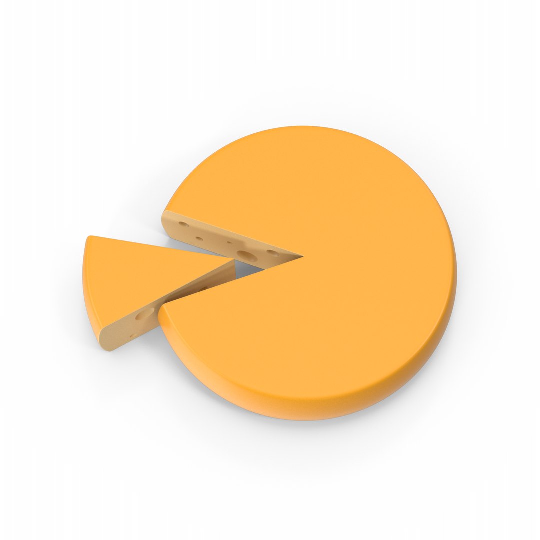 Cheese Wheel 3D Model - TurboSquid 2137005
