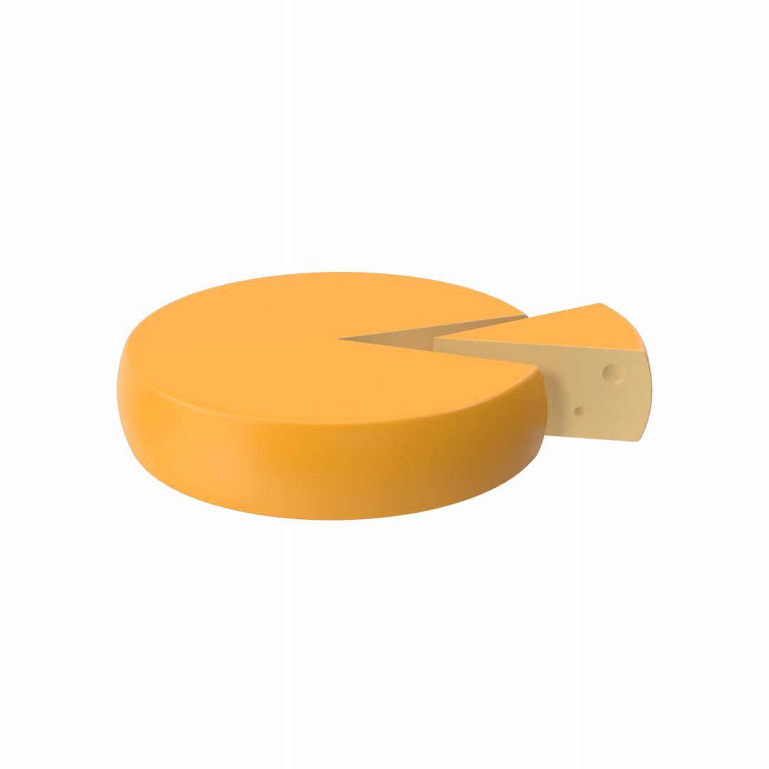 Cheese Wheel 3D Model - TurboSquid 2137005