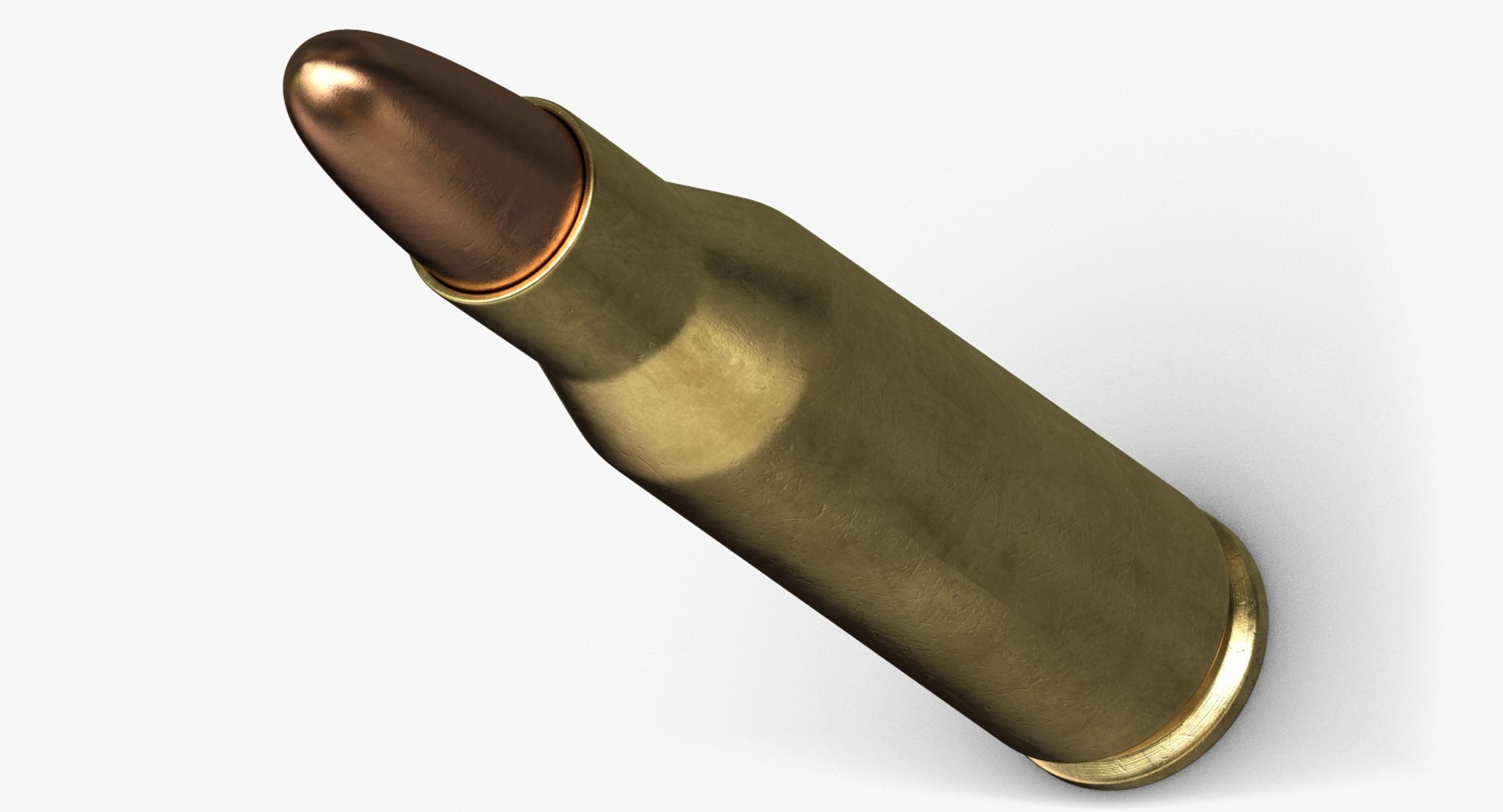 3d Model Cartridge 4 6x30mm 2