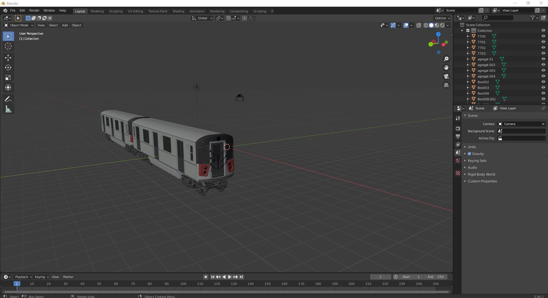 3D model subway car r142 - TurboSquid 1679327