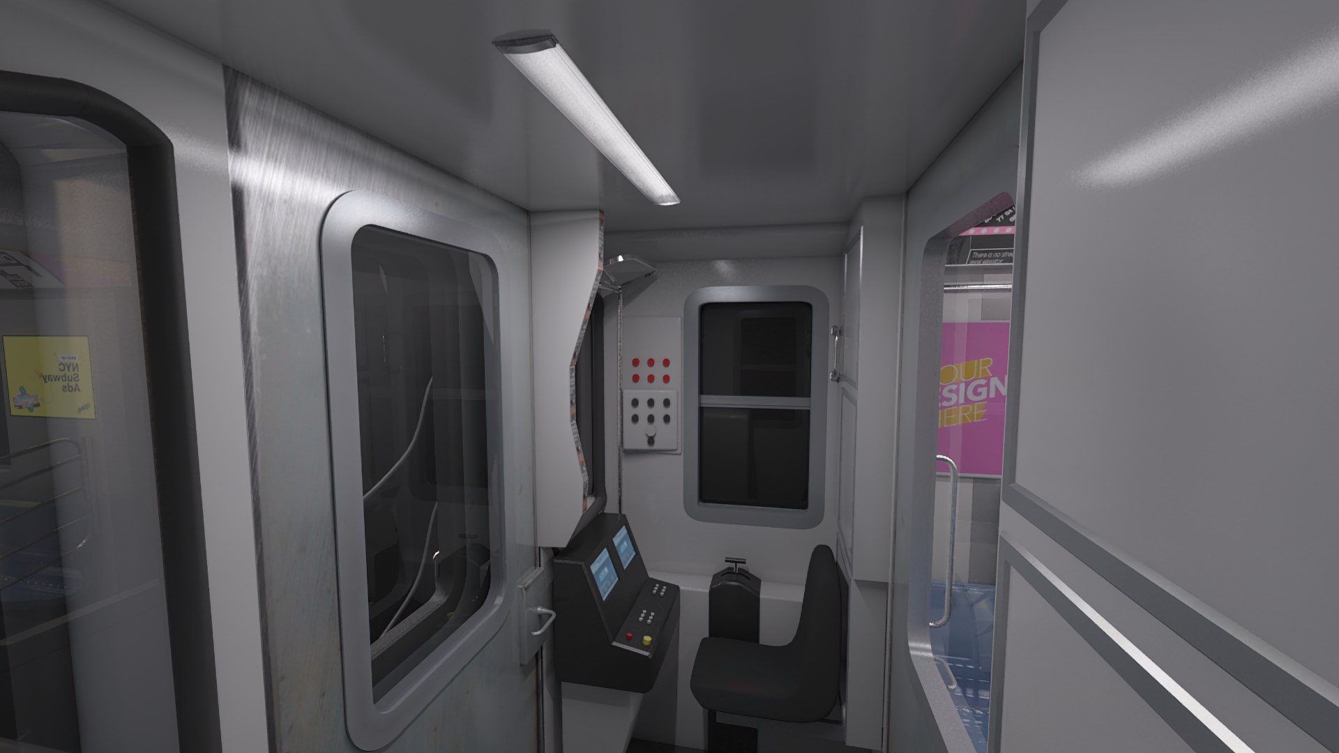 3D Model Subway Car R142 - TurboSquid 1679327