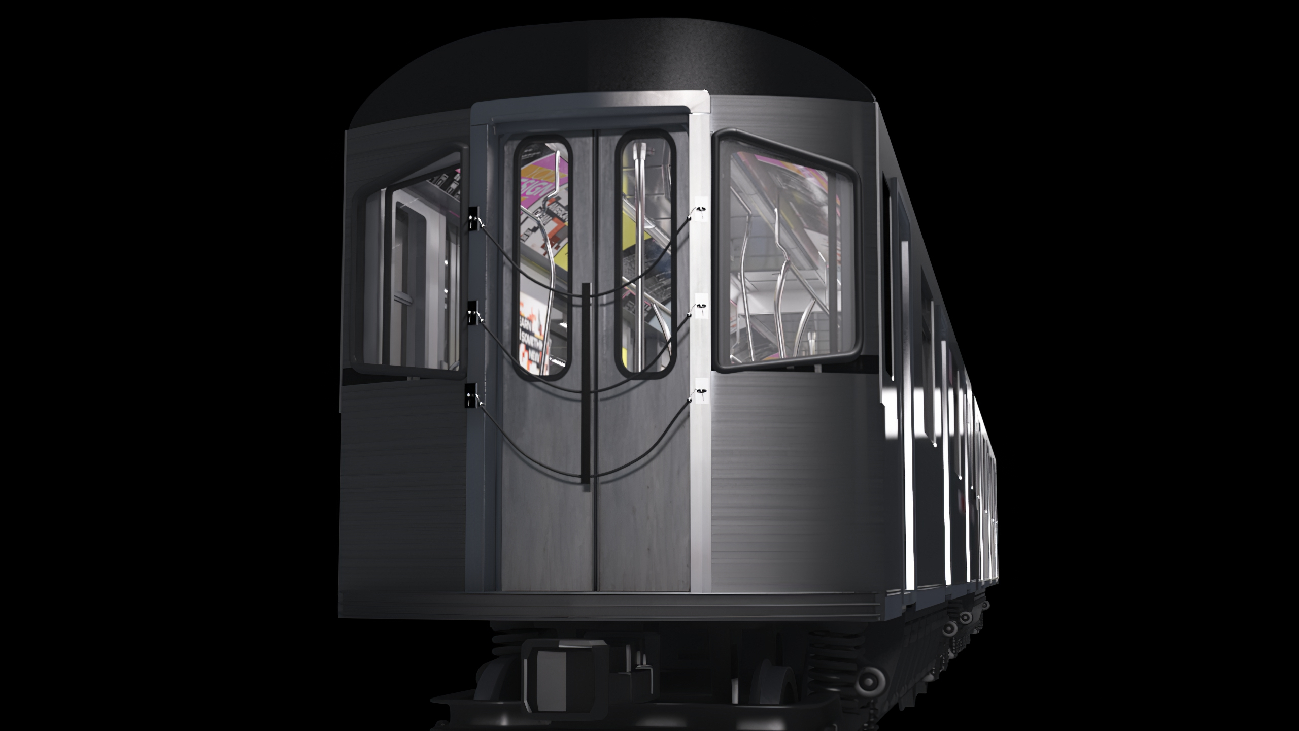 3D model subway car r142 - TurboSquid 1679327