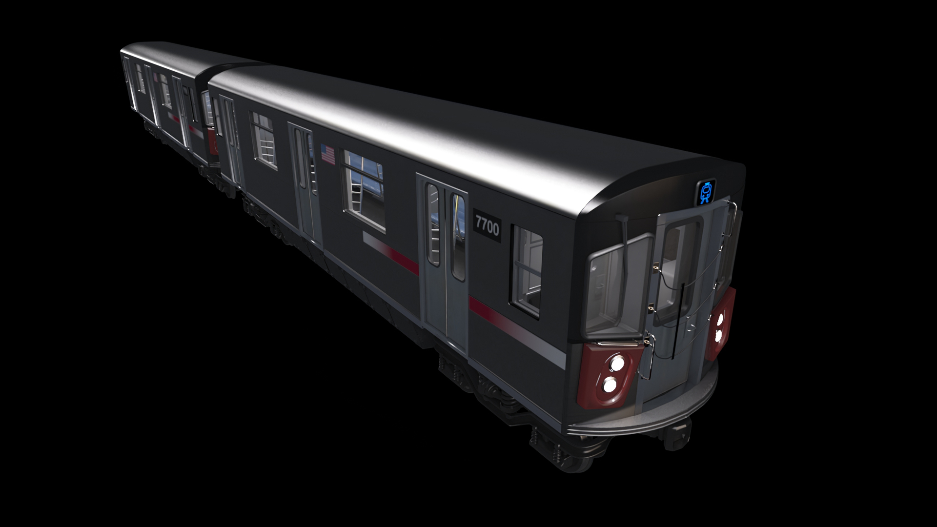 3D model subway car r142 - TurboSquid 1679327