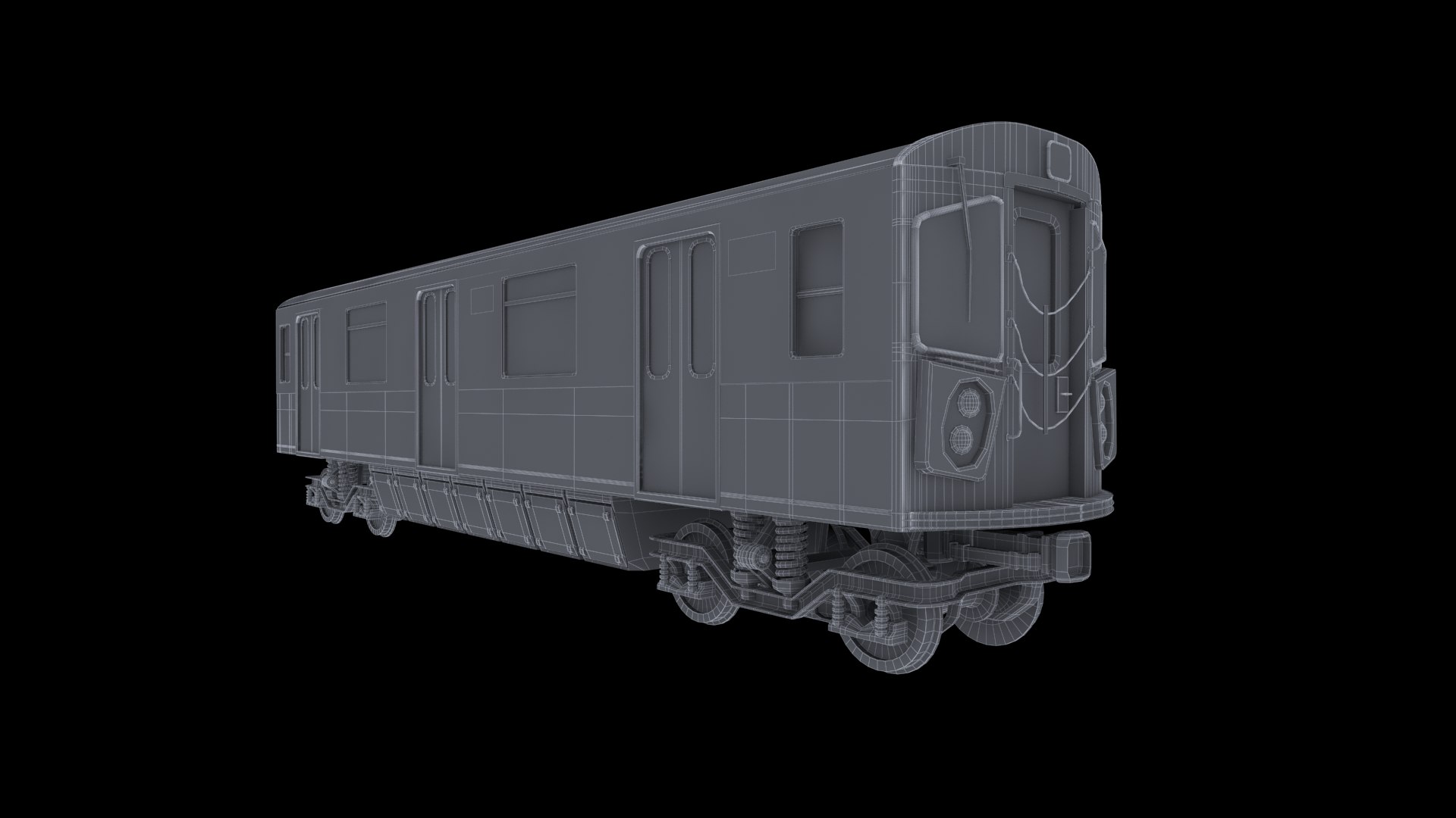 3D Model Subway Car R142 - TurboSquid 1679327