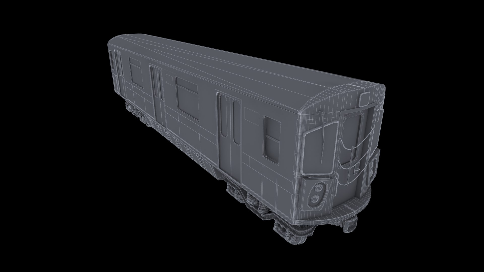 3D Model Subway Car R142 - TurboSquid 1679327