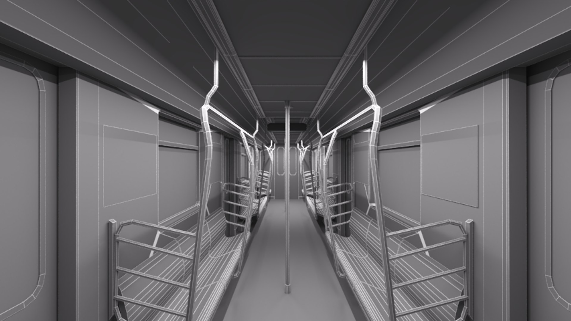 3D Model Subway Car R142 - TurboSquid 1679327