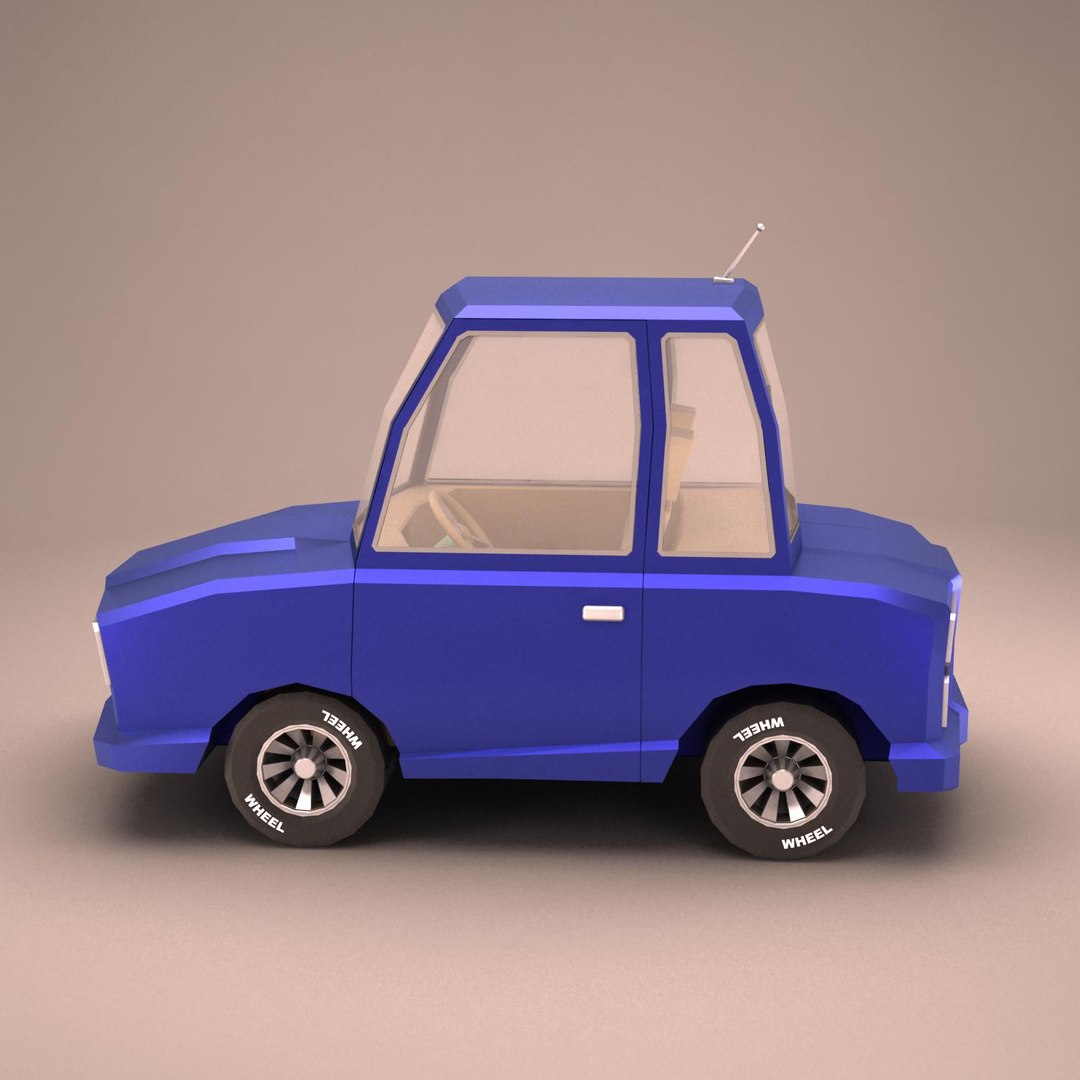 3D 11 Cartoon Car Collection Model - TurboSquid 2174944