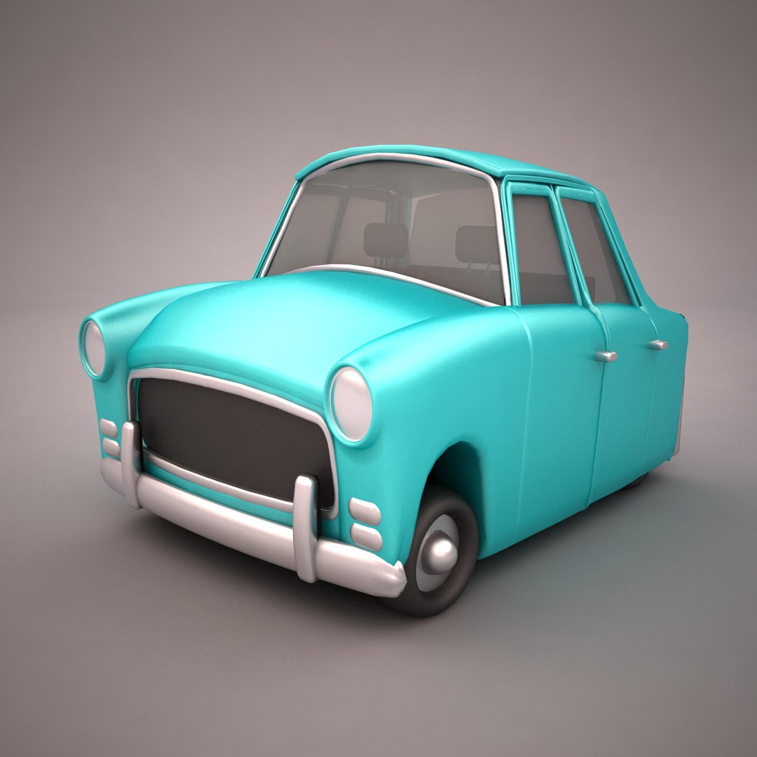 3D 11 Cartoon Car Collection model - TurboSquid 2174944
