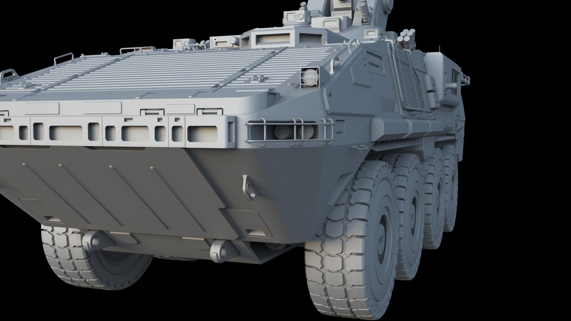 3D Model Infantry Carrier Vehicle - ICV - TurboSquid 2078132