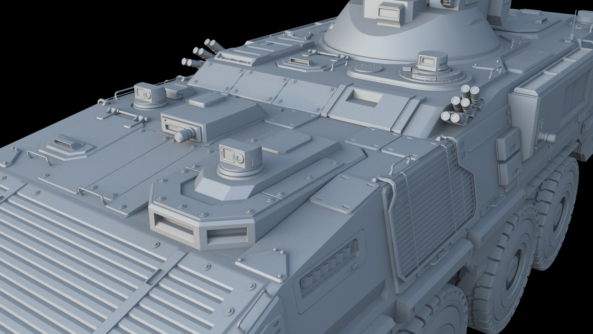 3D Model Infantry Carrier Vehicle - ICV - TurboSquid 2078132