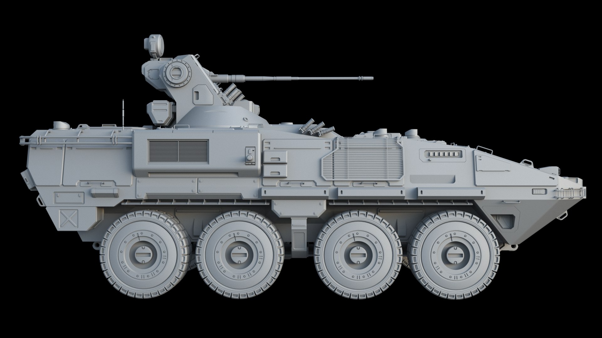 3D Model Infantry Carrier Vehicle - ICV - TurboSquid 2078132