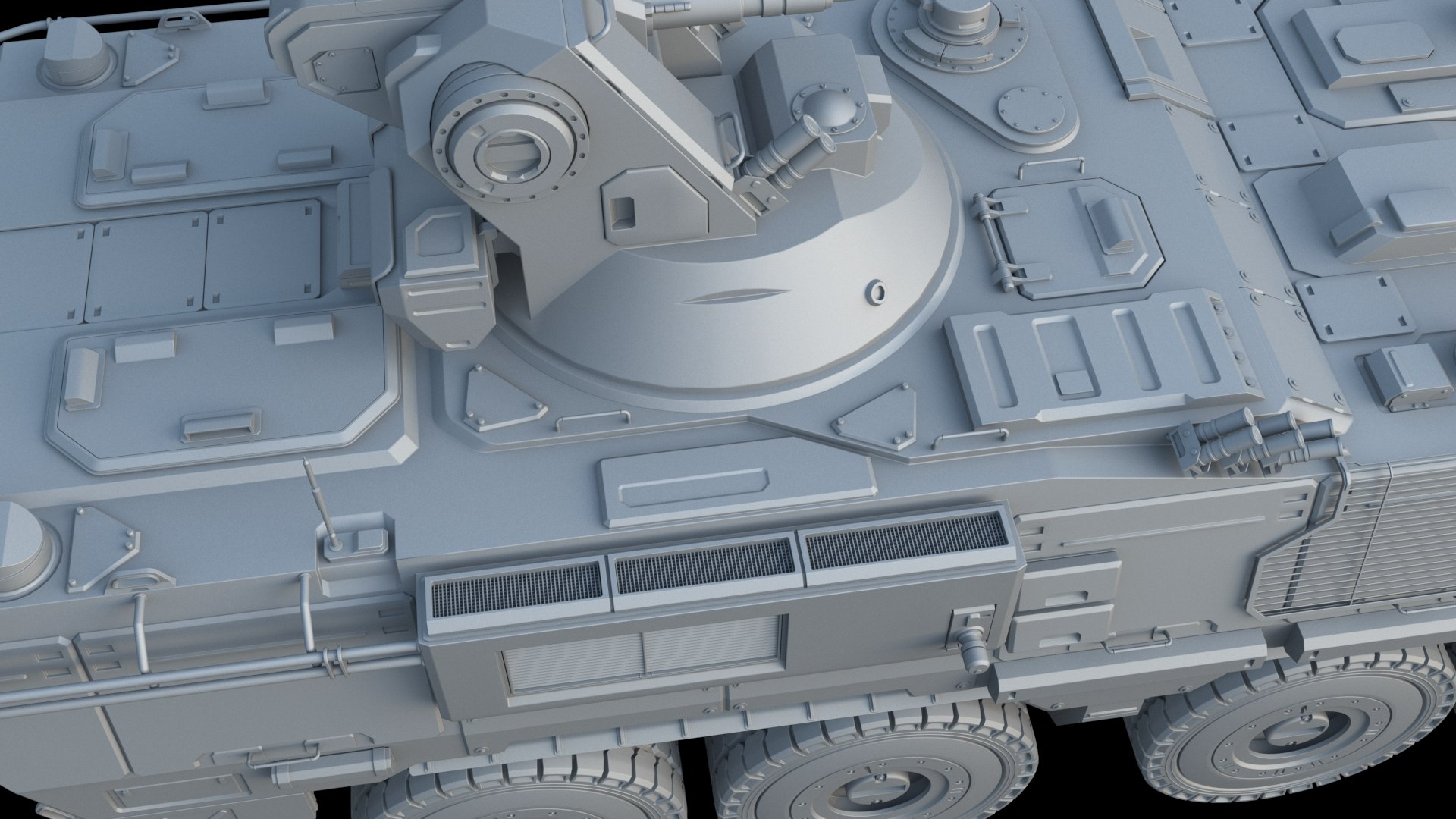 3D Model Infantry Carrier Vehicle - ICV - TurboSquid 2078132