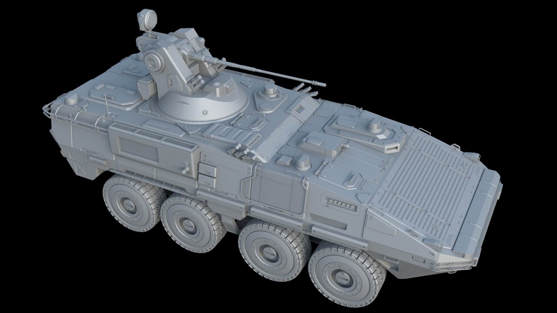 3D Model Infantry Carrier Vehicle - ICV - TurboSquid 2078132