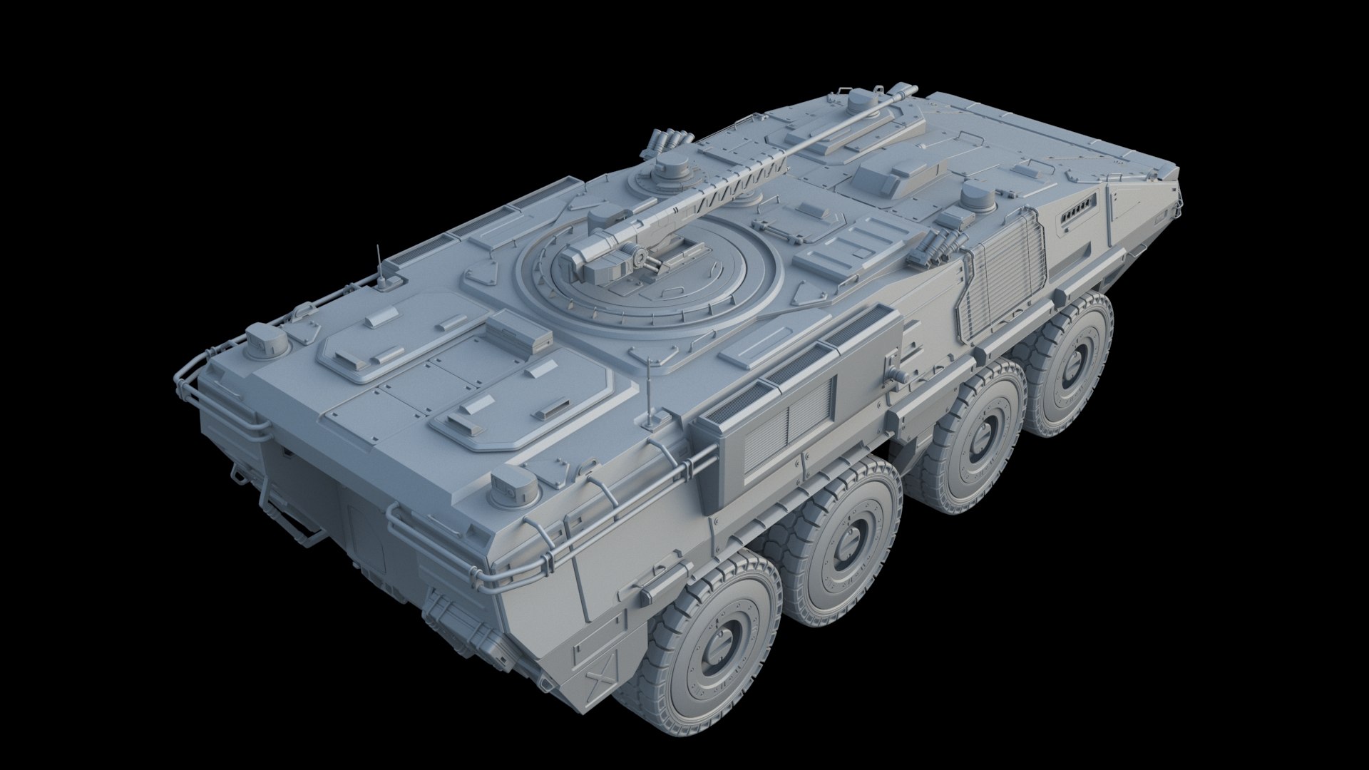 3D Model Infantry Carrier Vehicle - ICV - TurboSquid 2078132