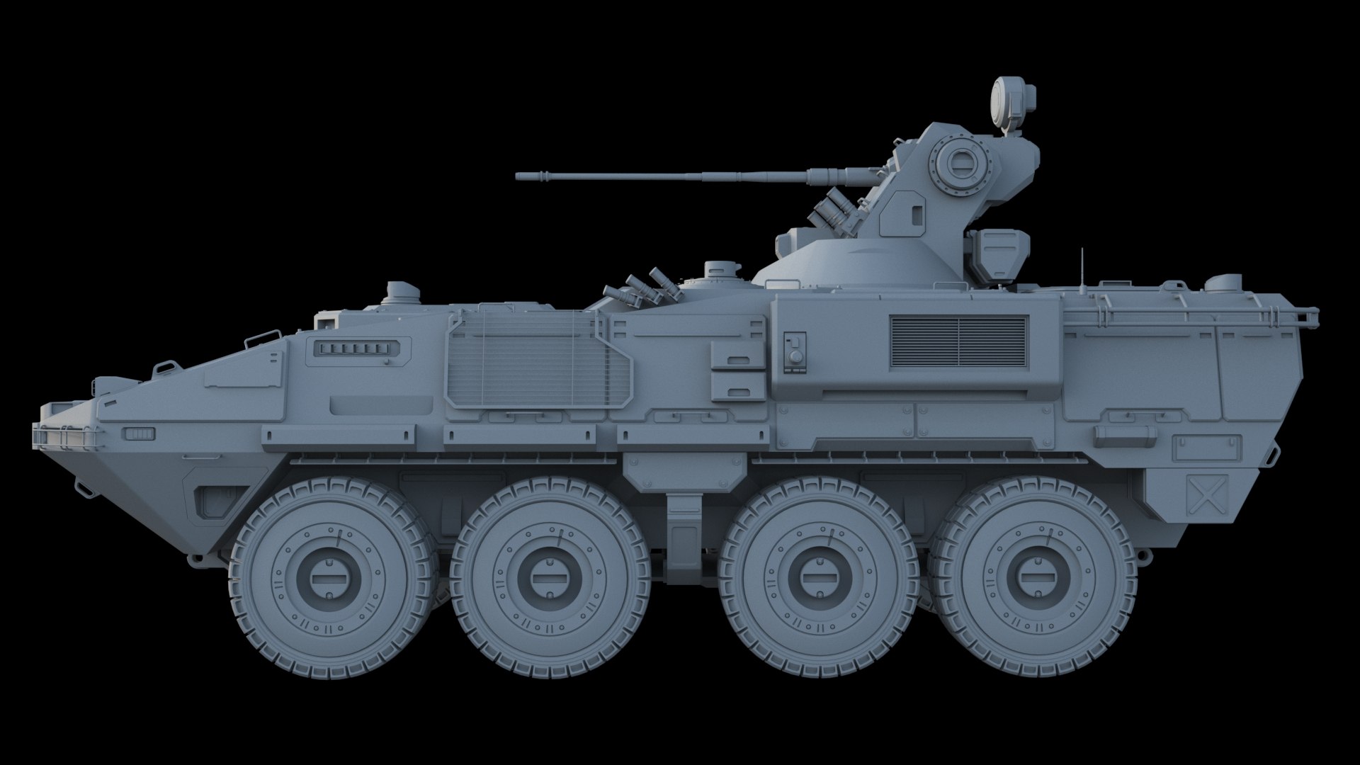 3D Model Infantry Carrier Vehicle - ICV - TurboSquid 2078132