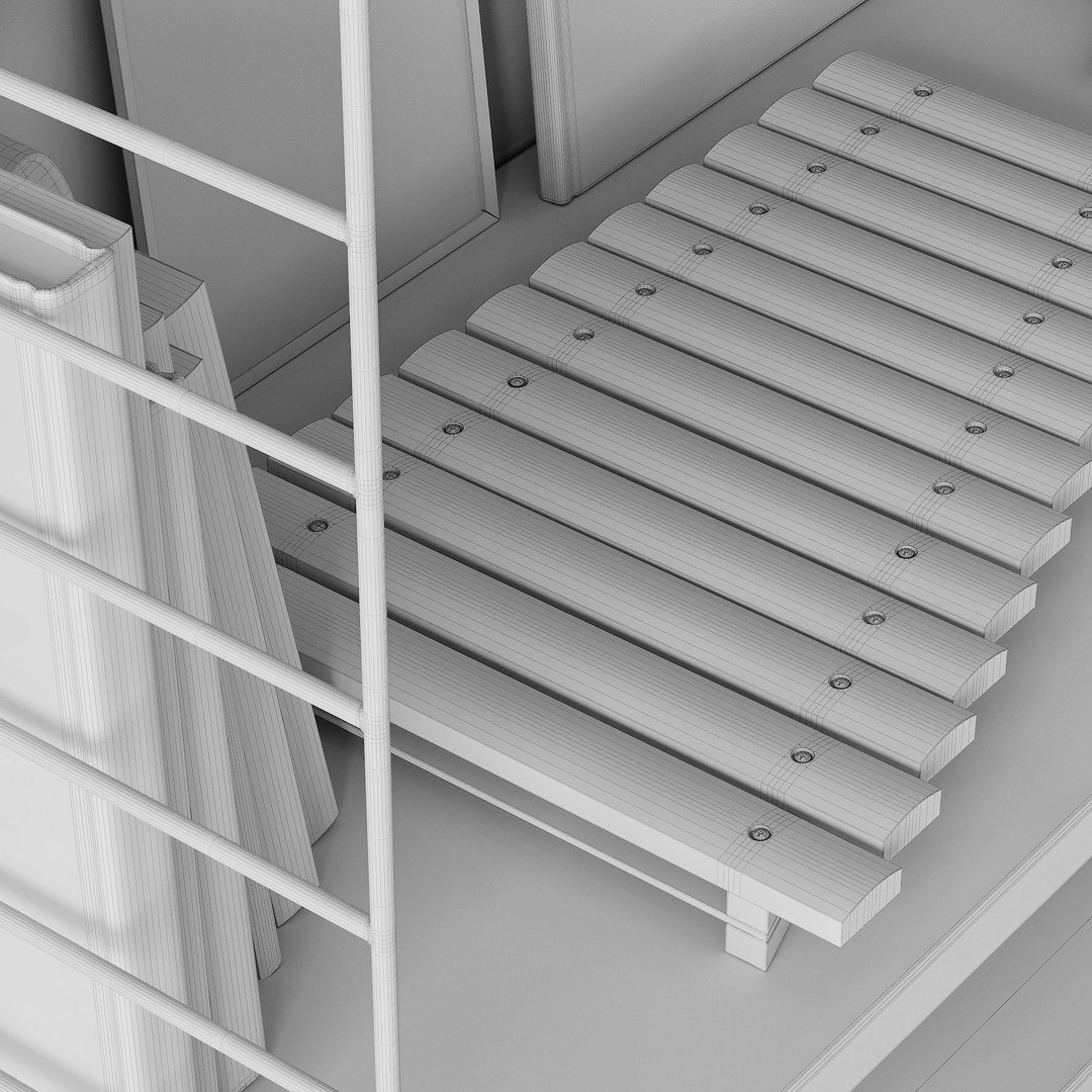 3D String Set Model - TurboSquid 1343652