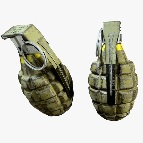 ready grenade hand