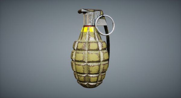 ready grenade hand