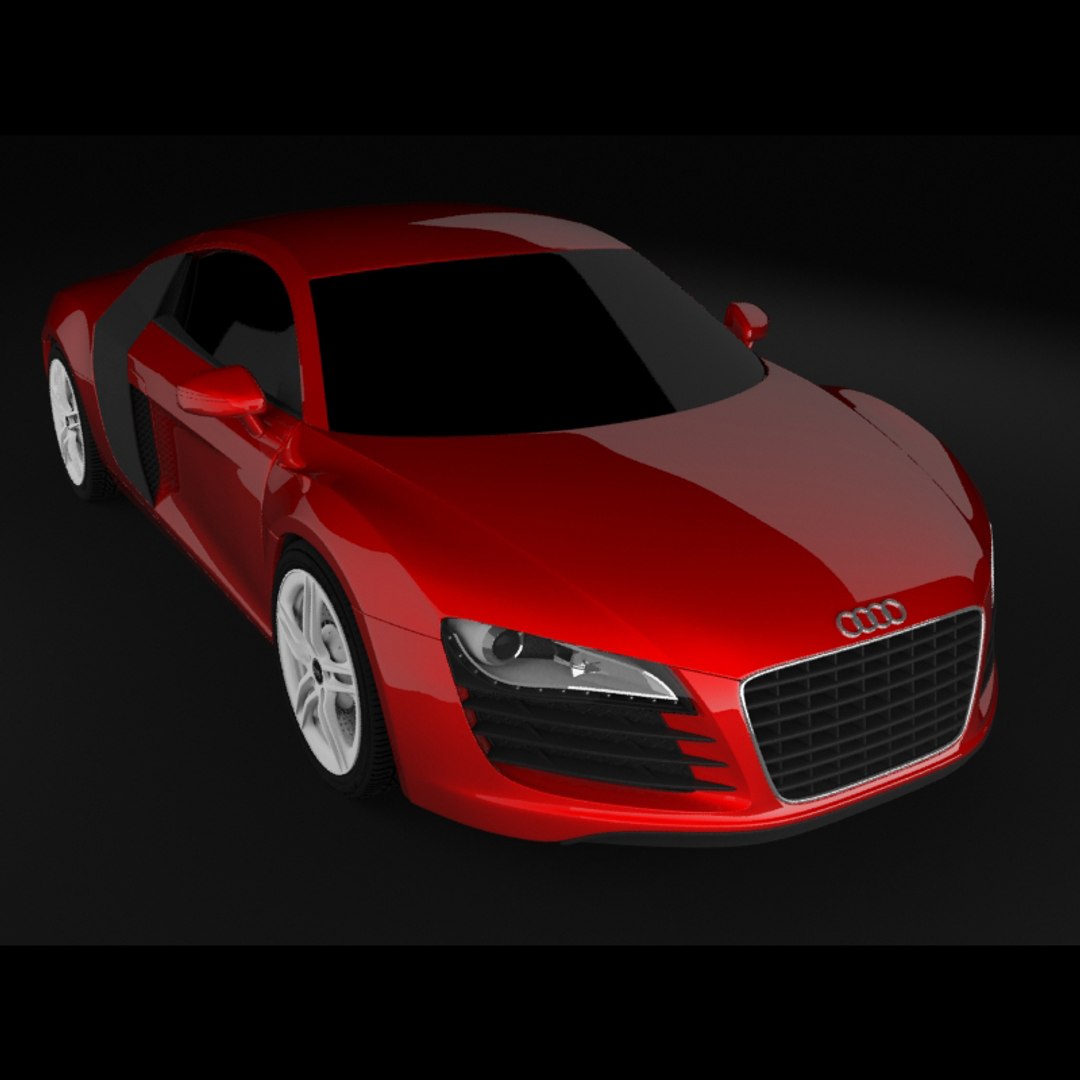3d Audi R8