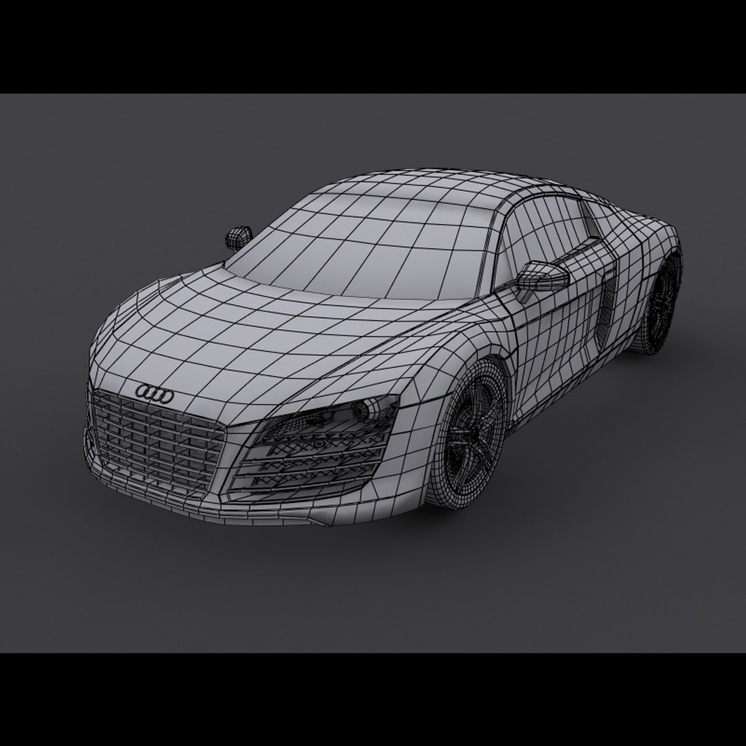 3d Audi R8