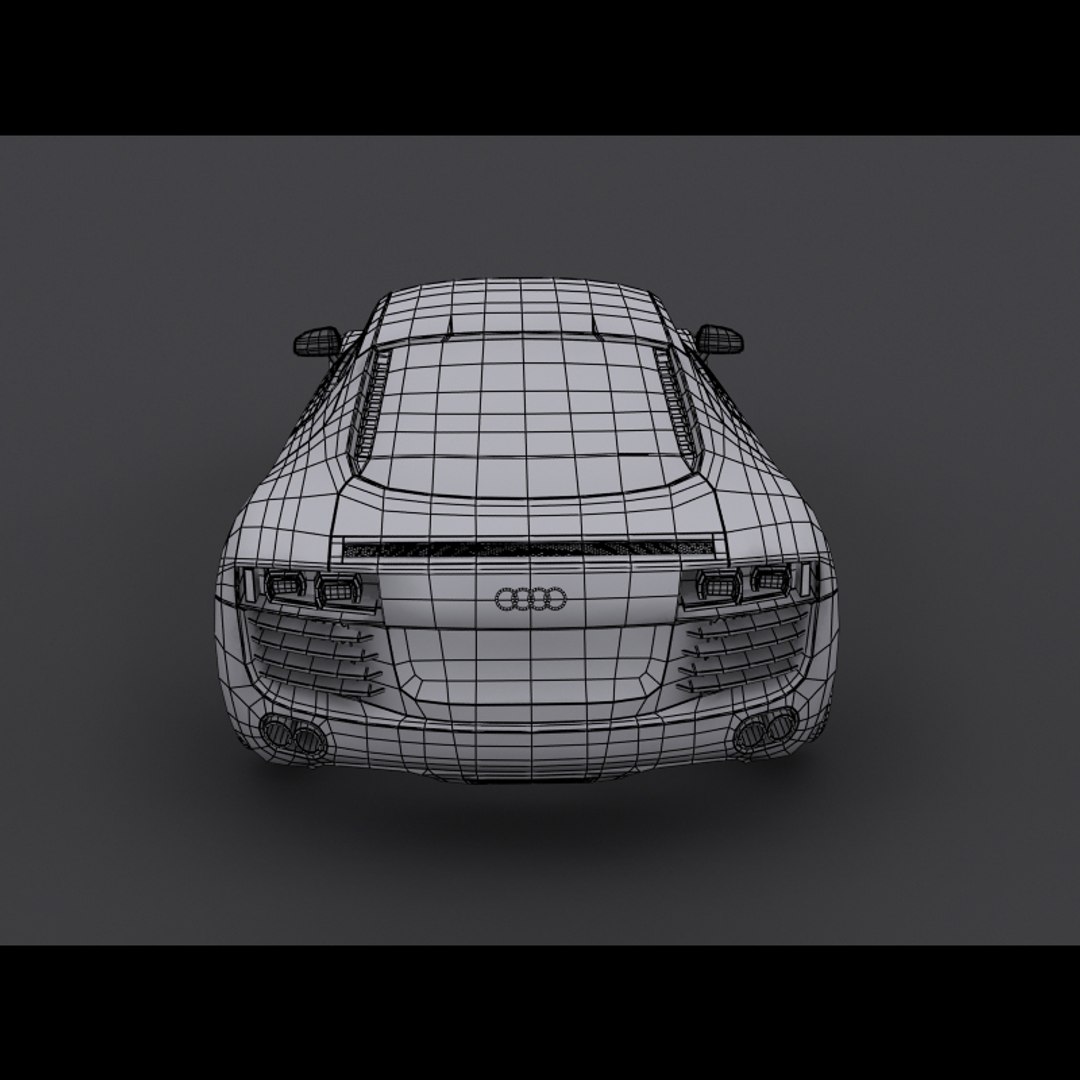 3d Audi R8