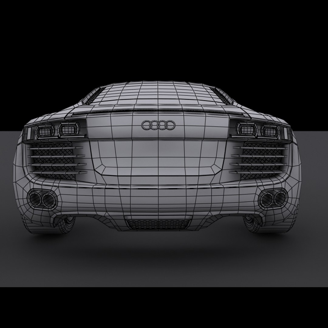 3d Audi R8