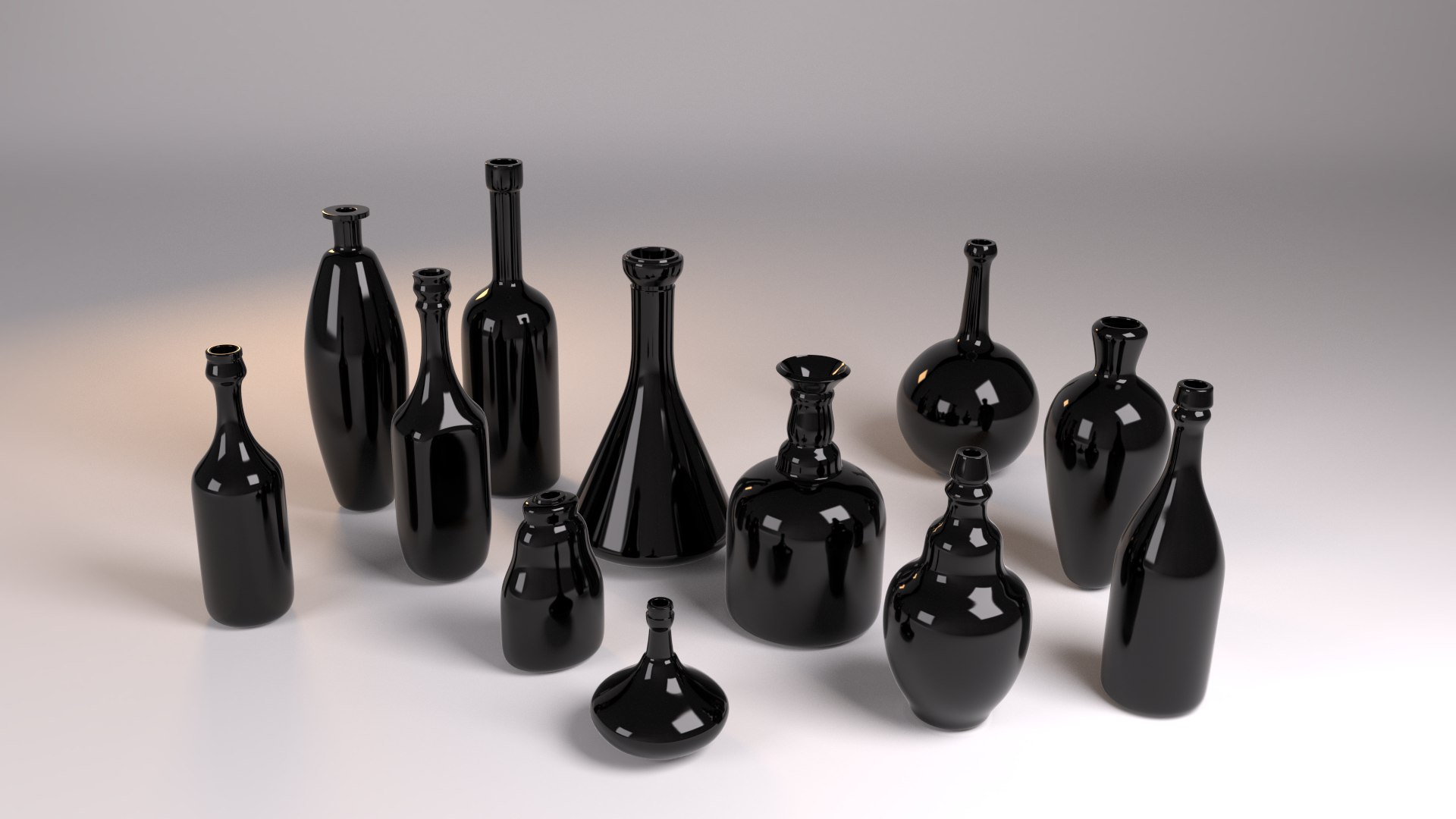 3d Set Bottles