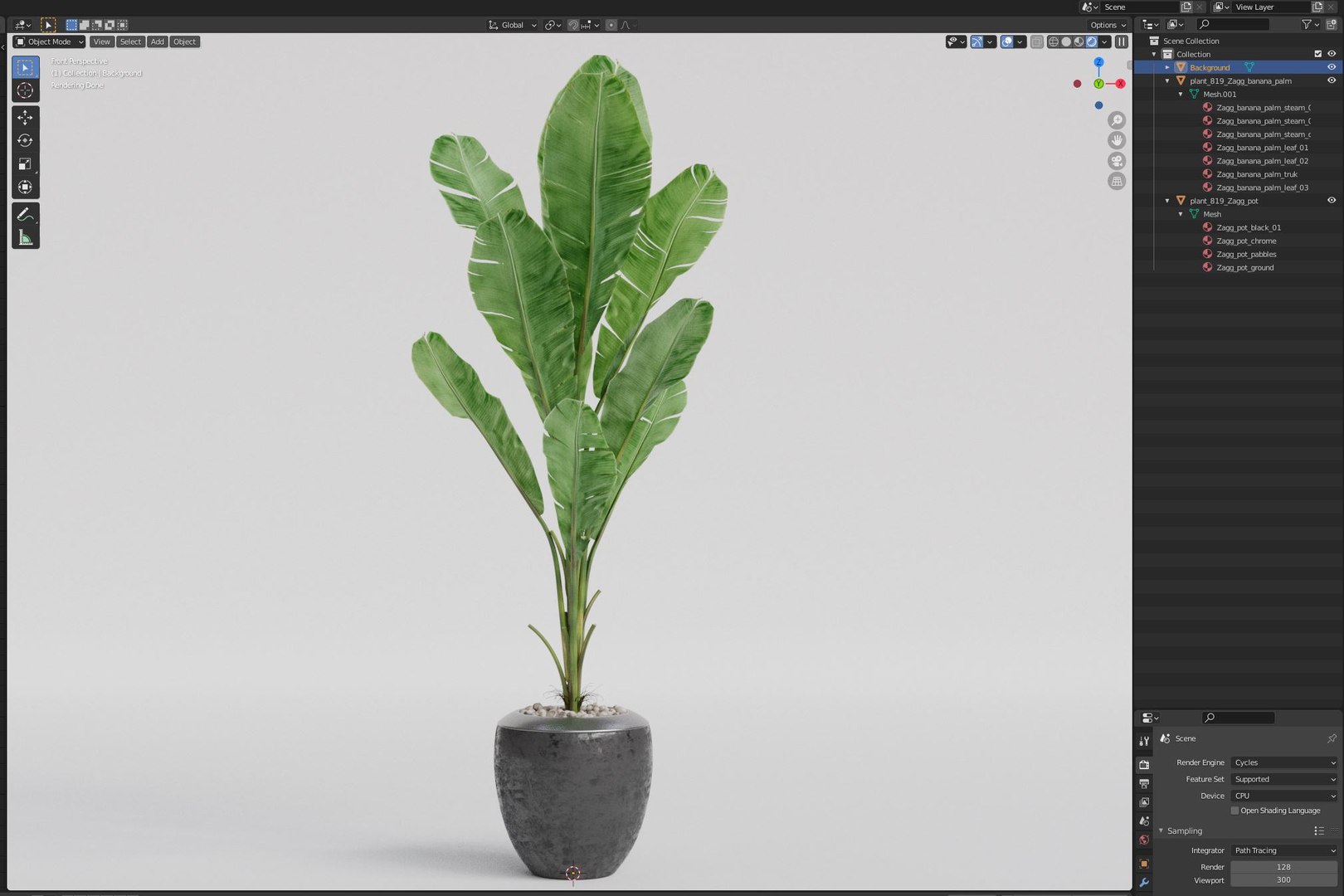 Plants collection 819 3D model - TurboSquid 1963734