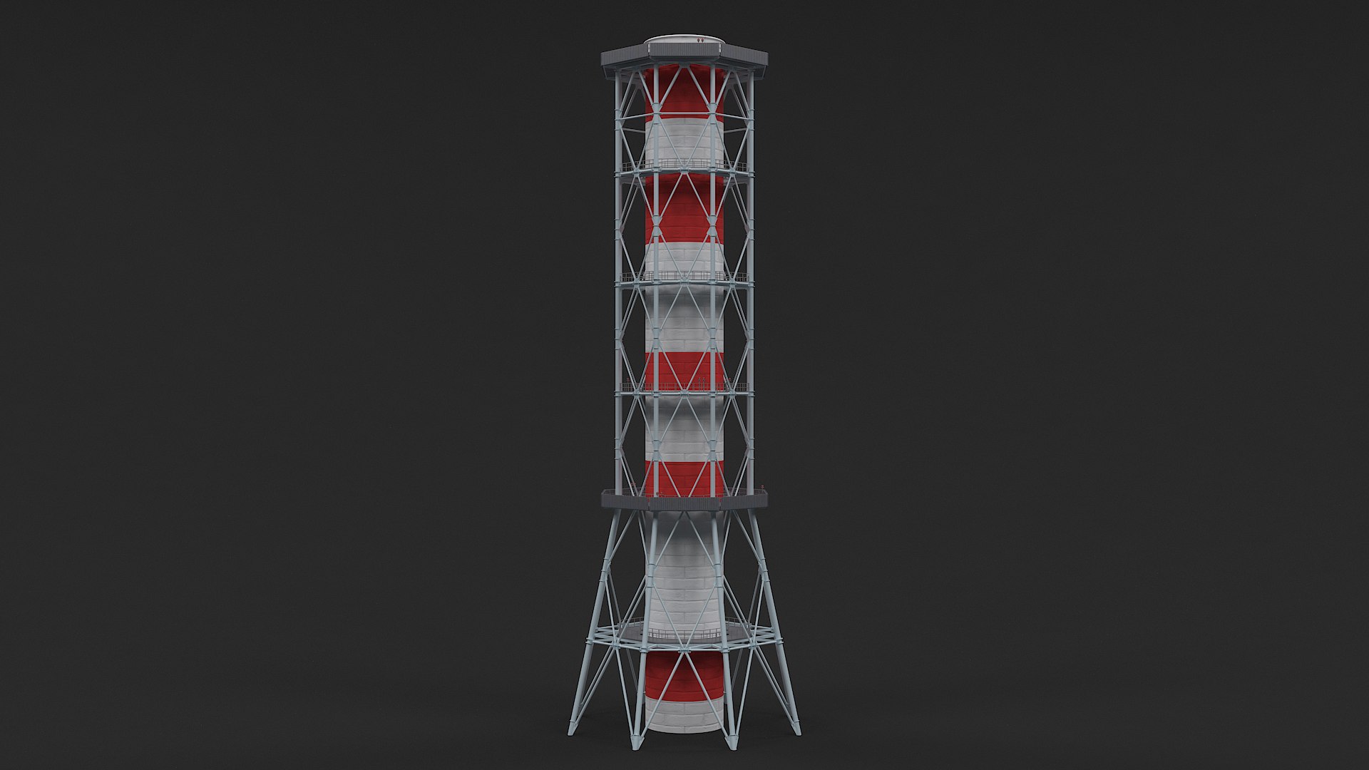 3D ventilation stack chernobyl vs-2 - TurboSquid 1548563