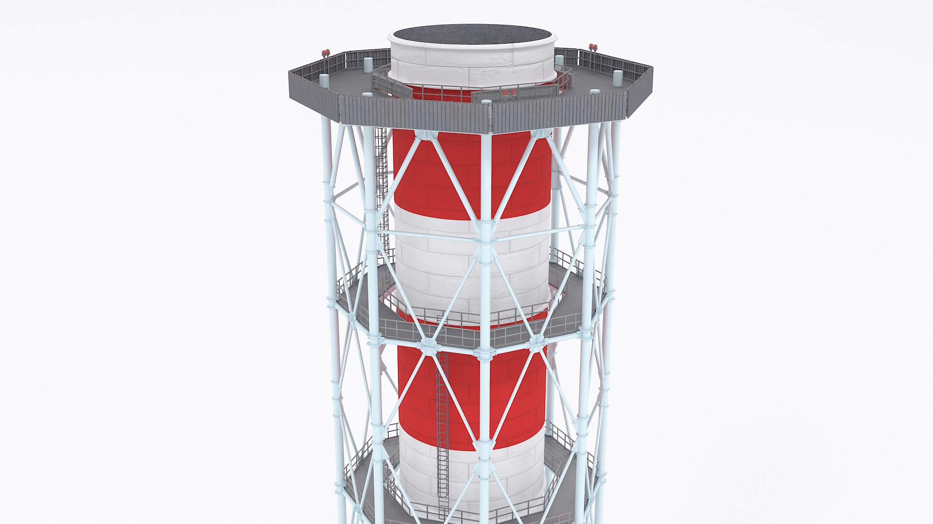 3D ventilation stack chernobyl vs-2 - TurboSquid 1548563