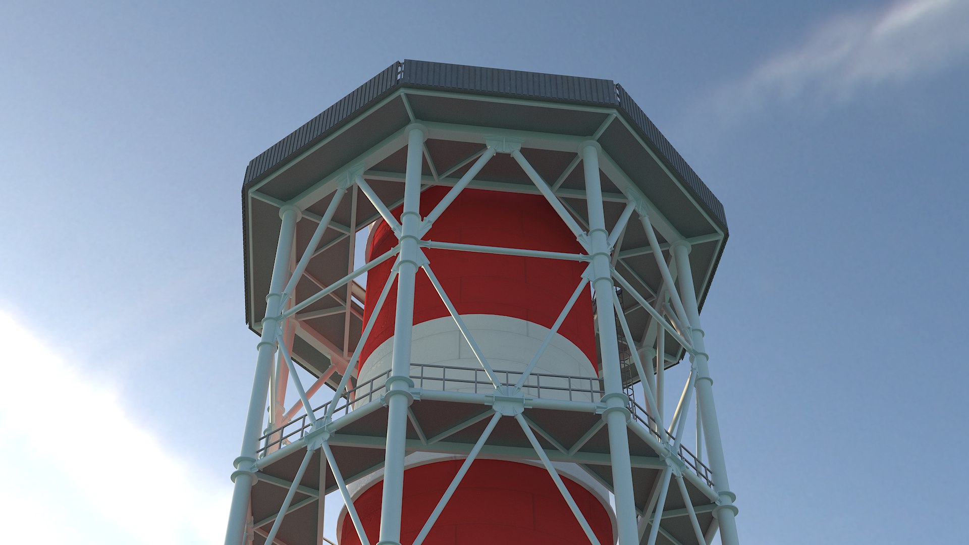 3D ventilation stack chernobyl vs-2 - TurboSquid 1548563