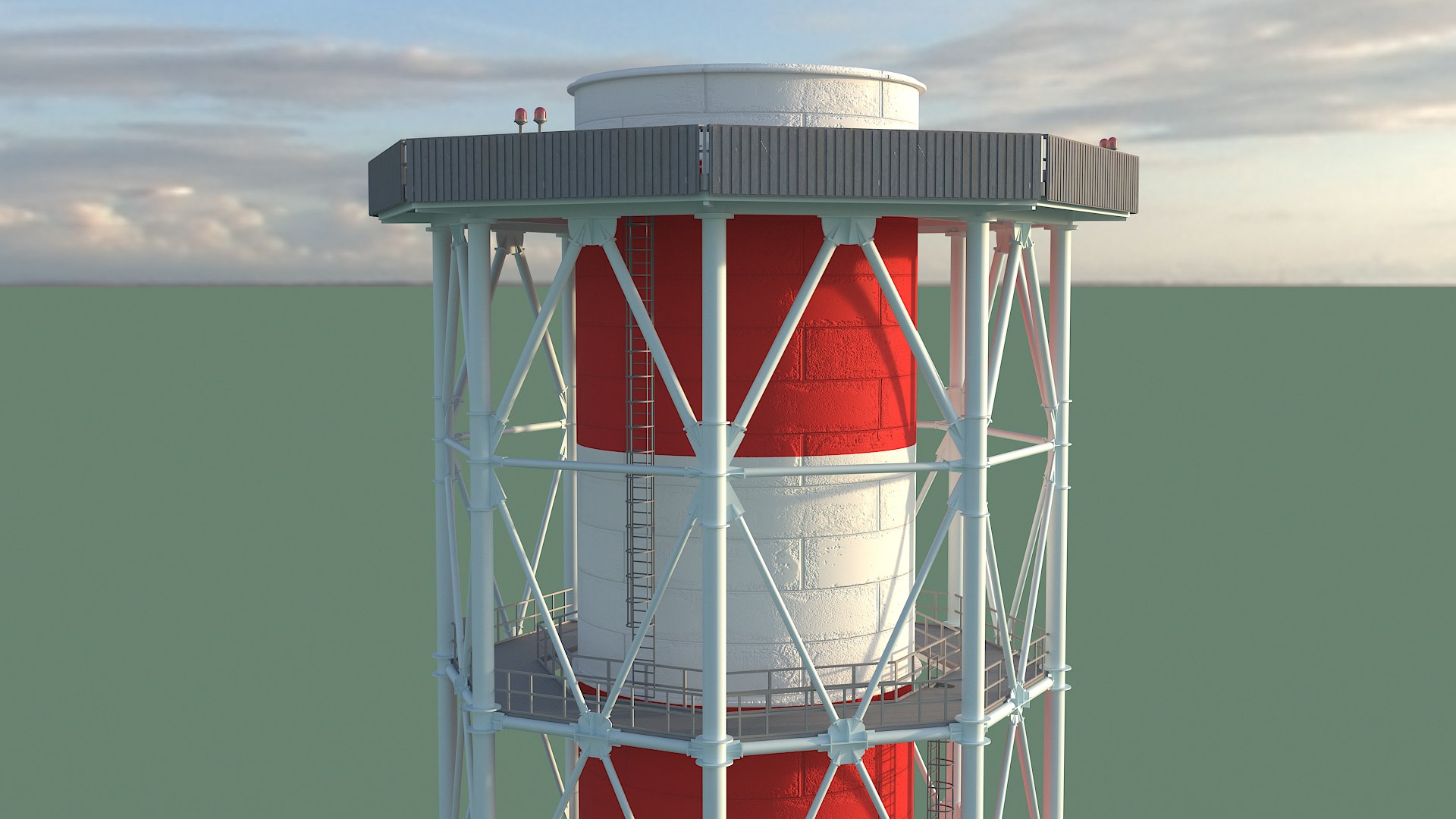 3D ventilation stack chernobyl vs-2 - TurboSquid 1548563