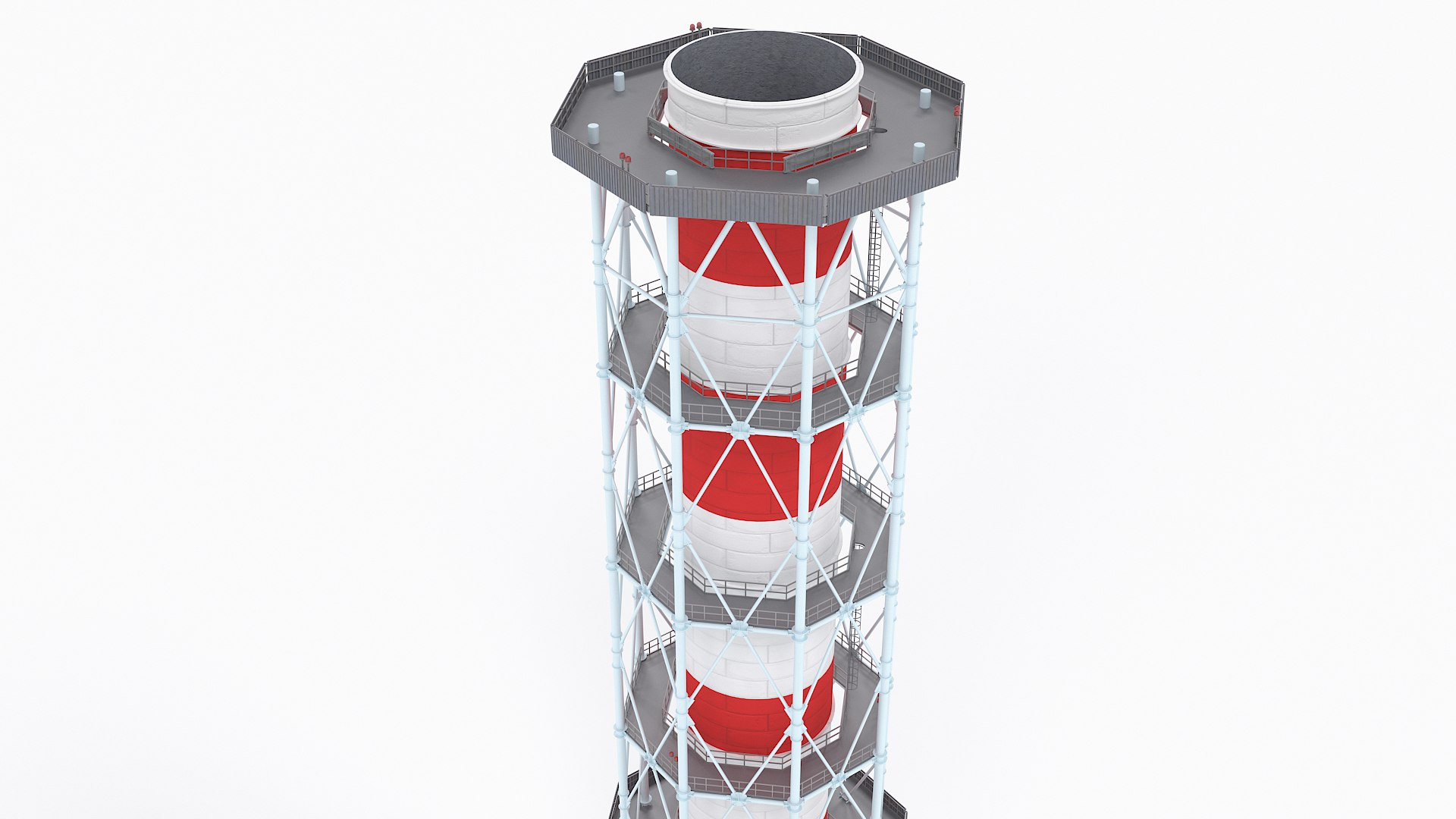 3D ventilation stack chernobyl vs-2 - TurboSquid 1548563