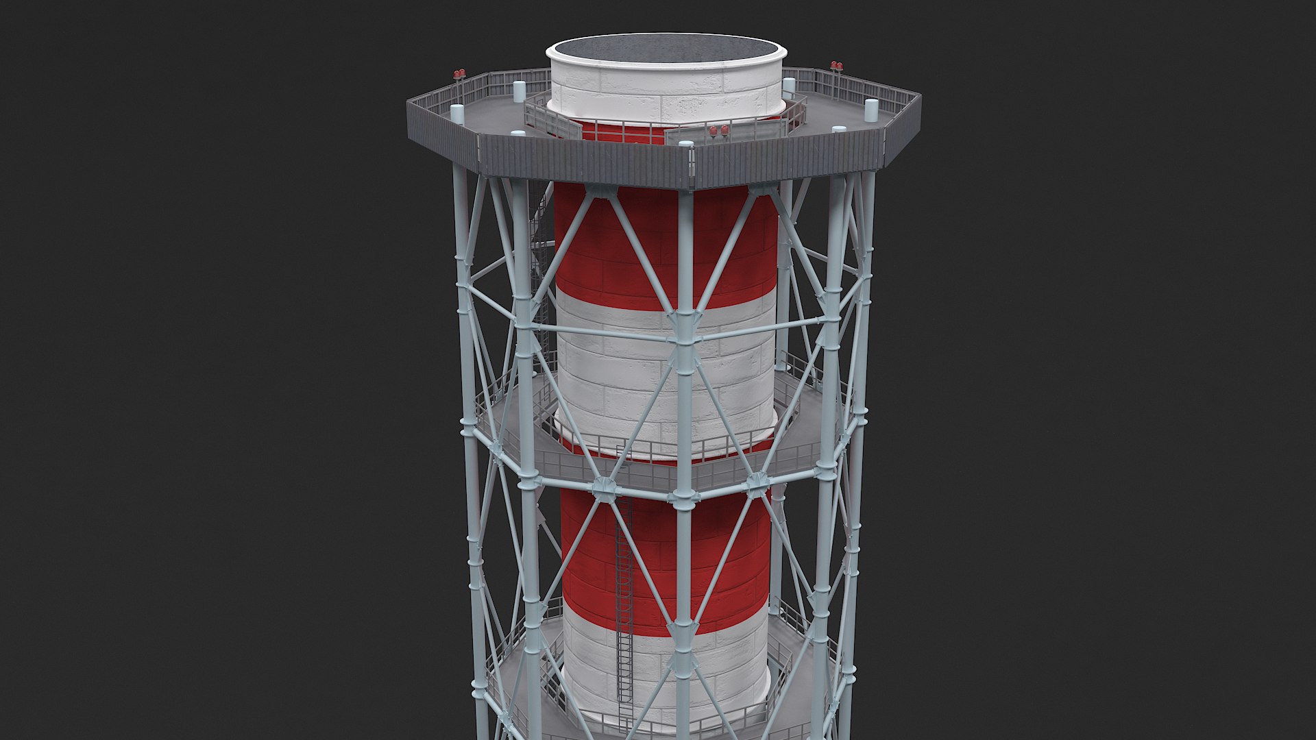3D ventilation stack chernobyl vs-2 - TurboSquid 1548563