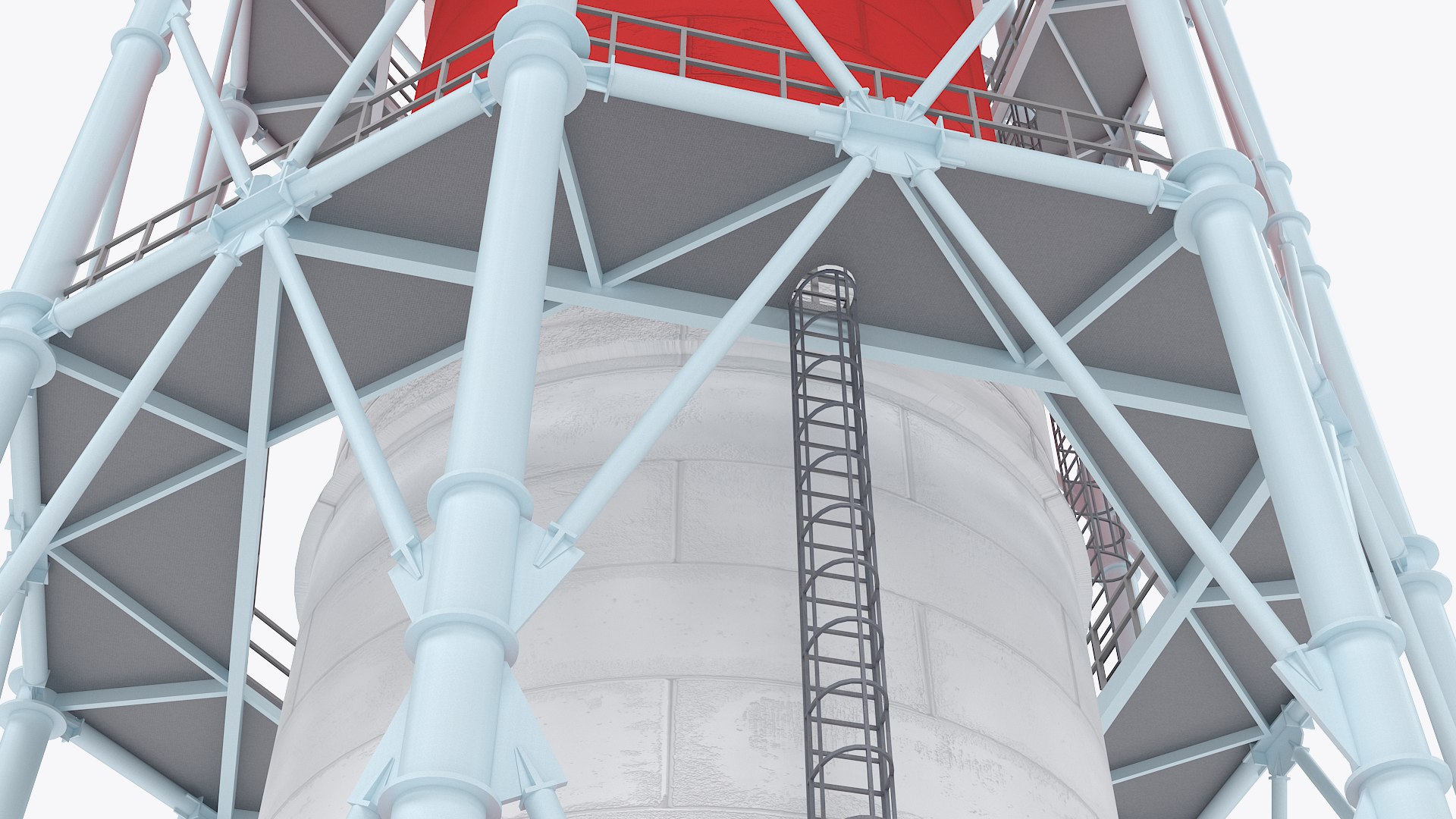 3D ventilation stack chernobyl vs-2 - TurboSquid 1548563