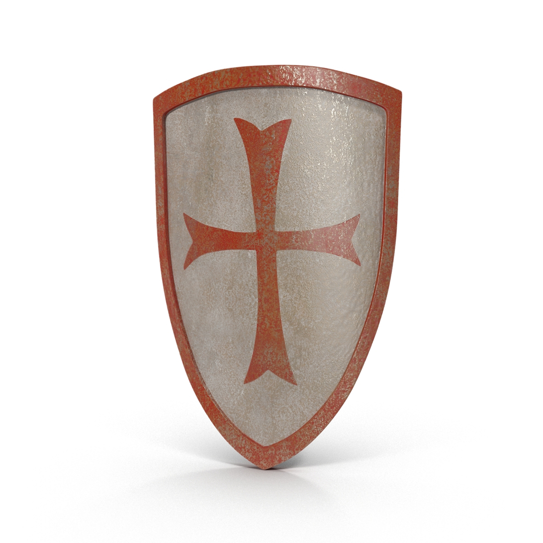 3d Model European Shield