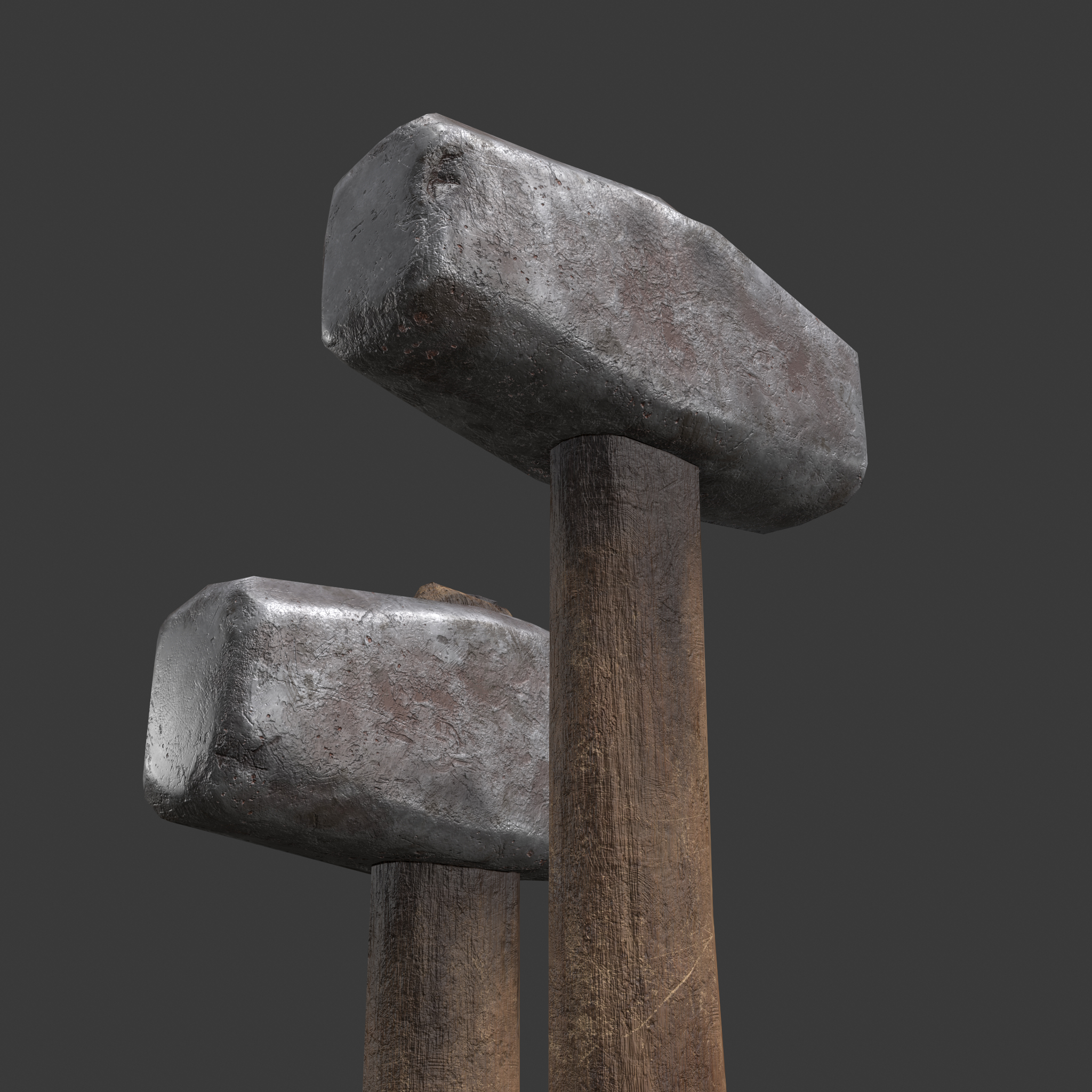 3D model Medieval Sledge Hammer - TurboSquid 1729357
