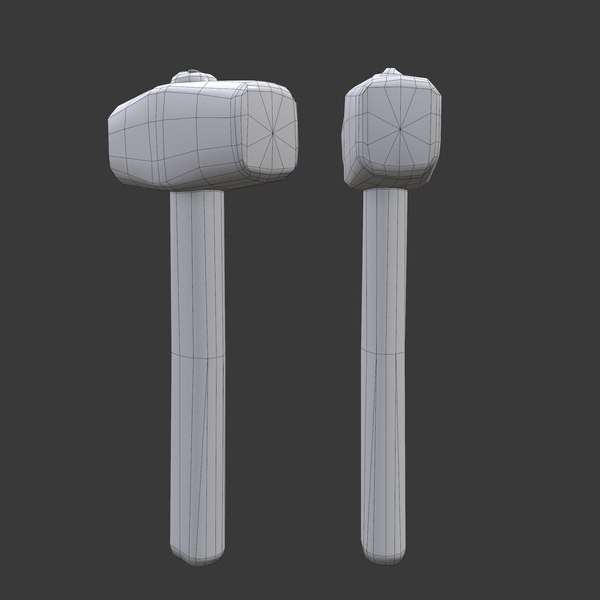 3D model Medieval Sledge Hammer - TurboSquid 1729357
