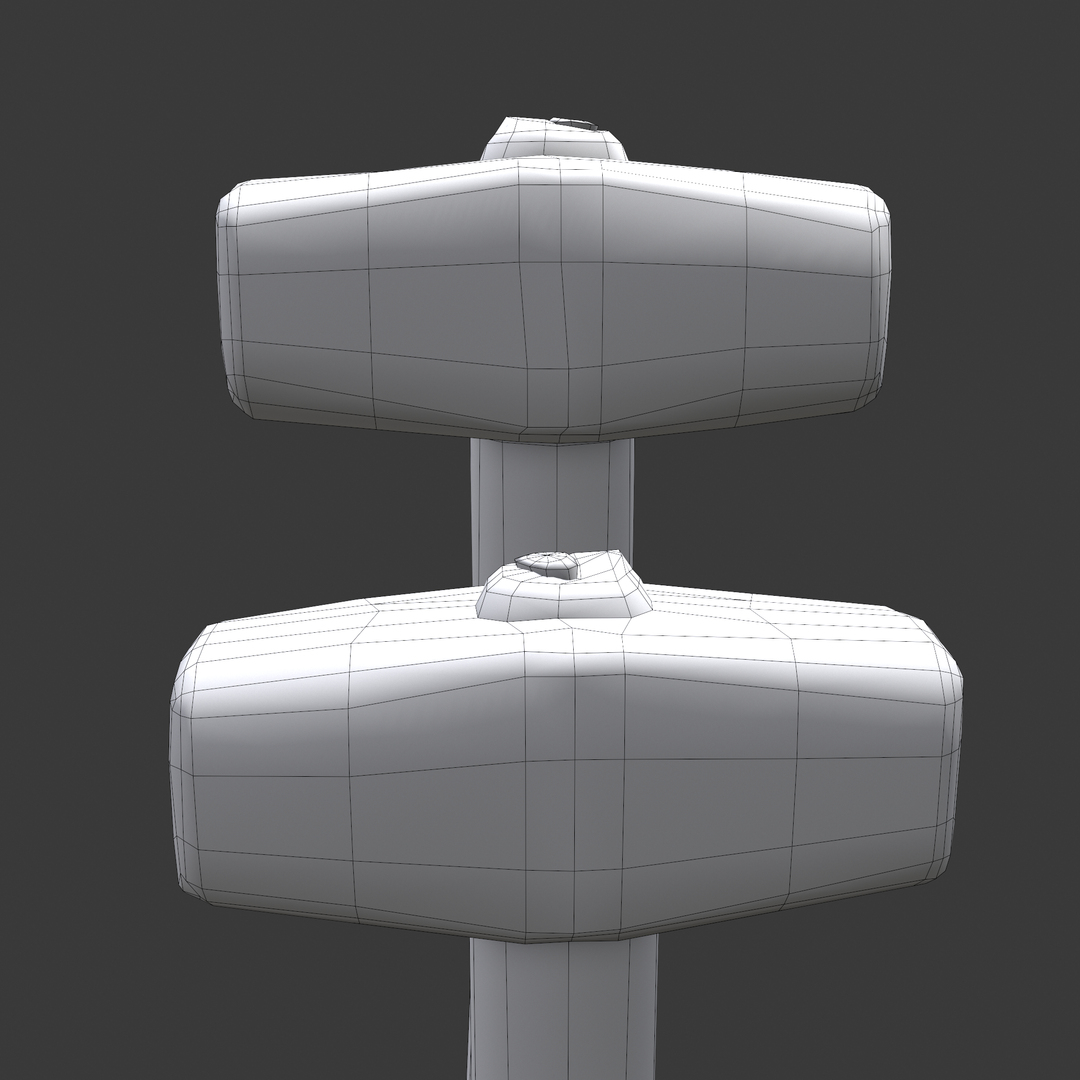 3D model Medieval Sledge Hammer - TurboSquid 1729357